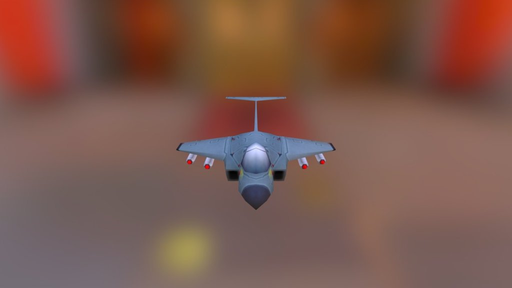 Low Poly Aircraft - 3D model by kezeyura [ca73655] - Sketchfab