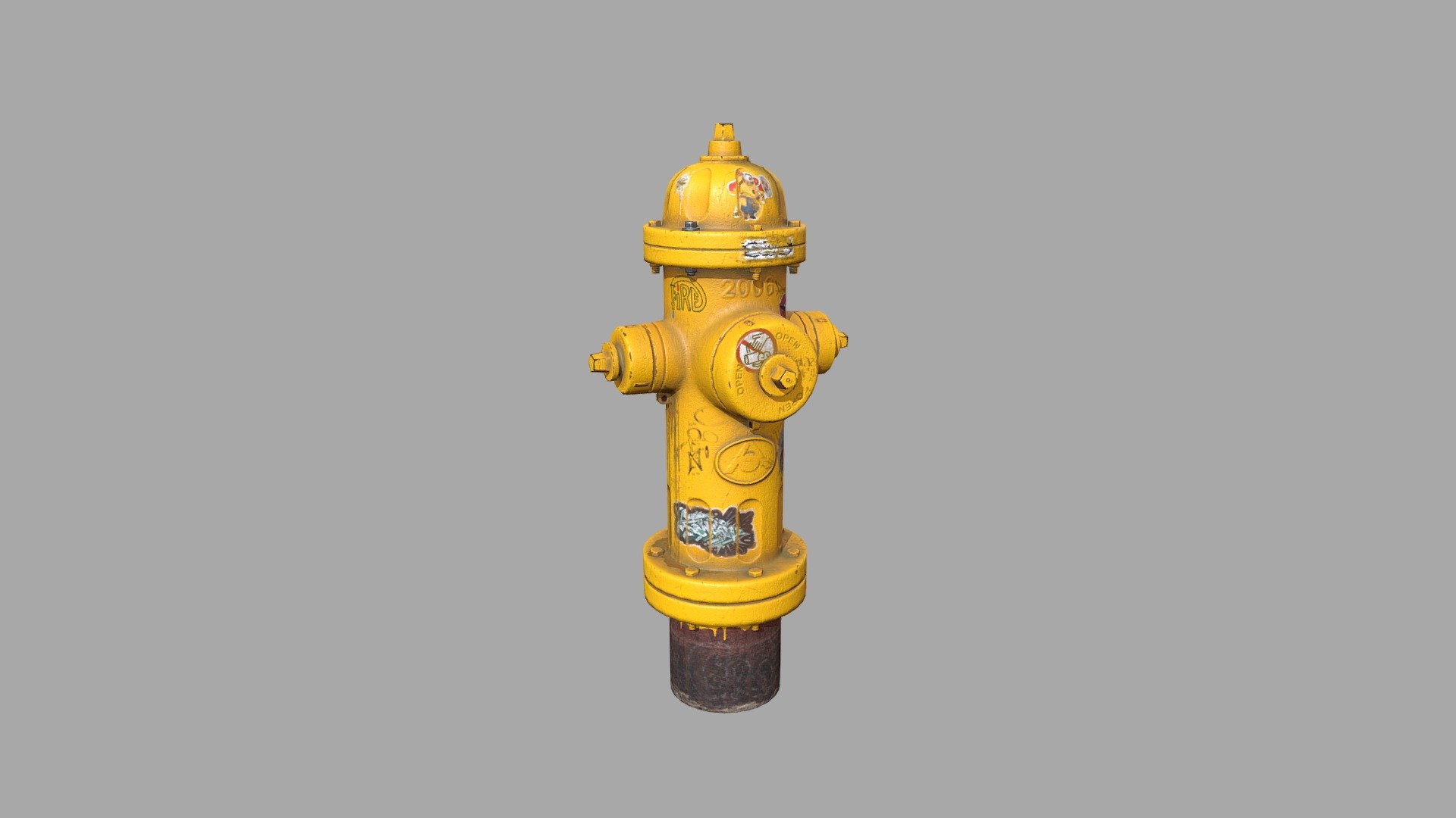 Hydrant - 3D model by halilov [ca74bda] - Sketchfab