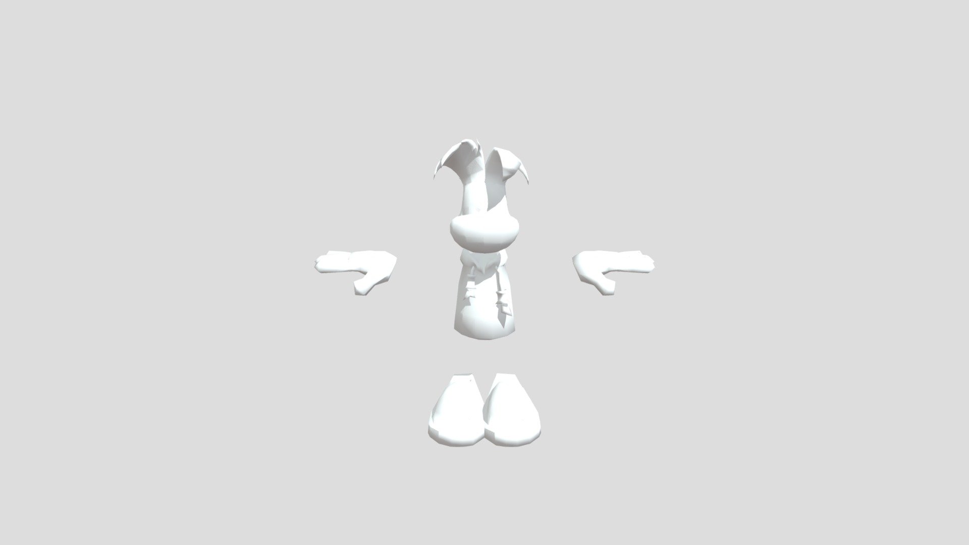 Rayman - Download Free 3D model by mrey2036 [ca74eba] - Sketchfab