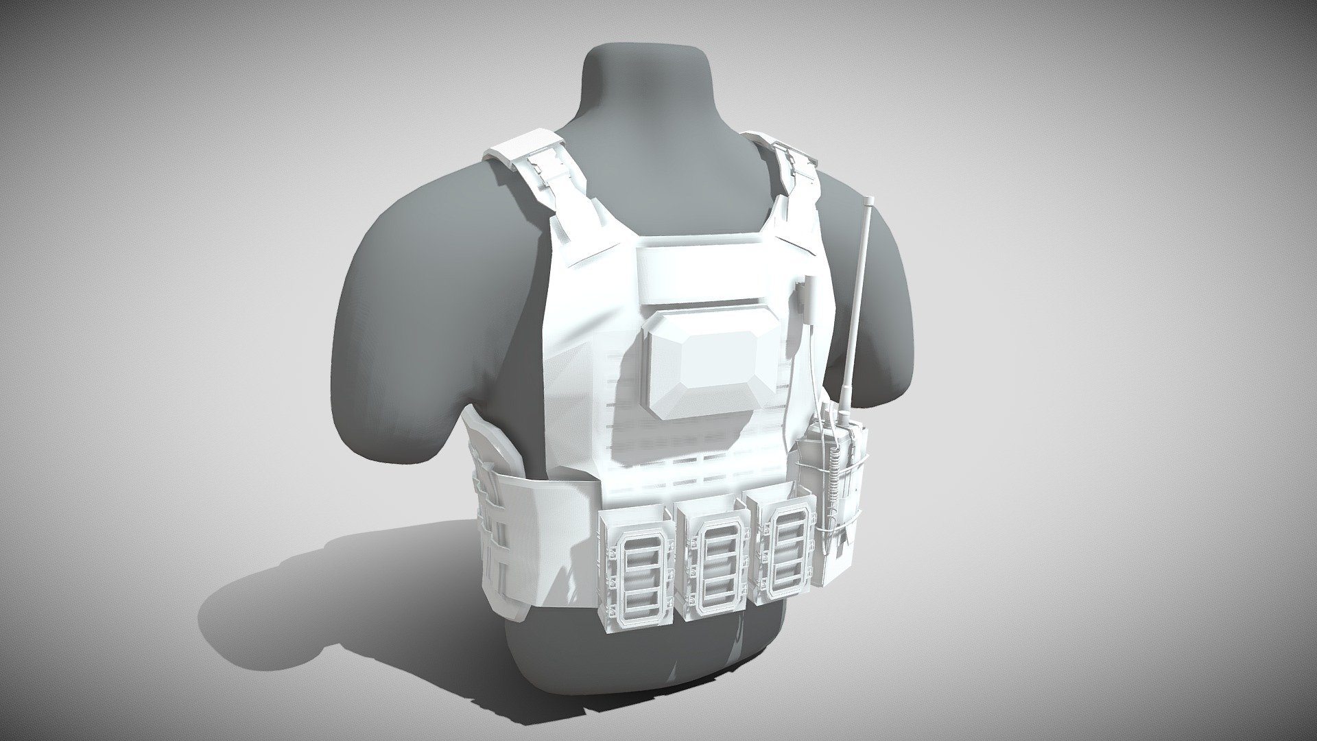 [Demonstration] MSV Gen2 Armor vest - 3D model by EXcalibur117 [ca753cd ...