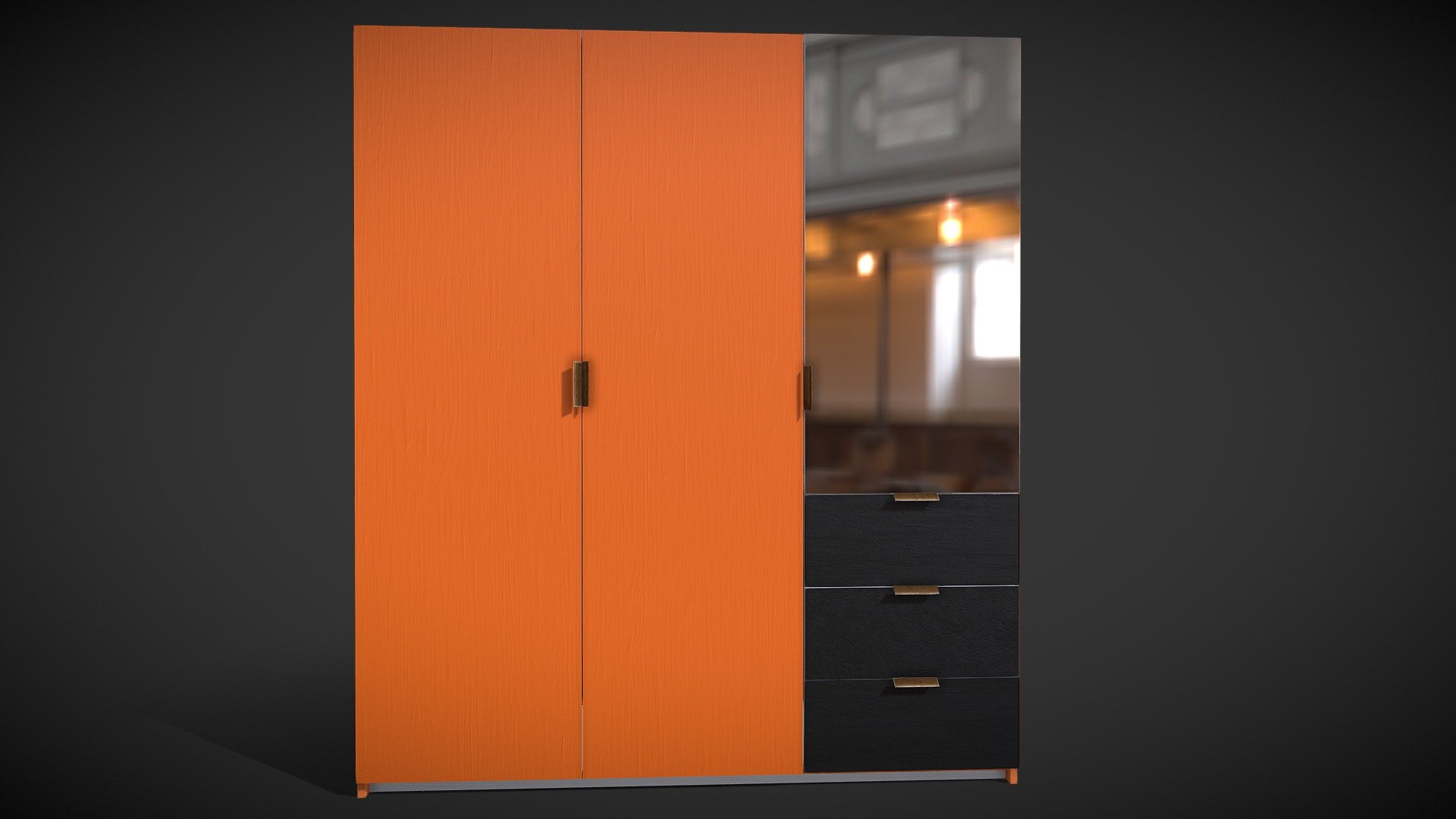 Closet wooden - 3MB - Download Free 3D model by Mehdi Shahsavan ...