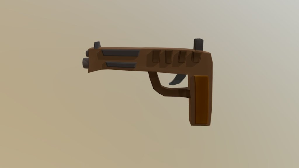Gun. - 3D model by vlad1324 [ca76c6c] - Sketchfab