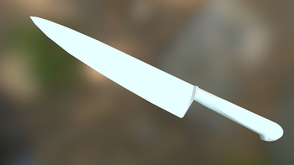 chef knife - 3D model by Juspu (@dinches_) [ca7a2d9] - Sketchfab