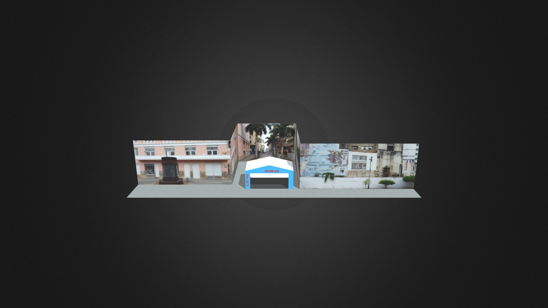 carpa de 10x6 completa - 3D model by hajhonalexander [ca7a788] - Sketchfab