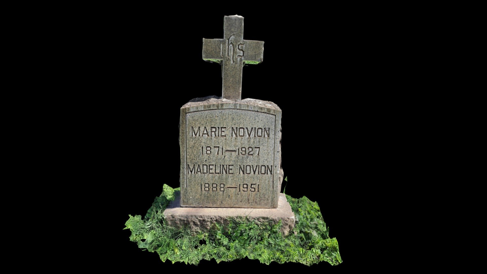 Grave 209 NOVION - Buy Royalty Free 3D model by HedStone3D [ca7b3c4 ...