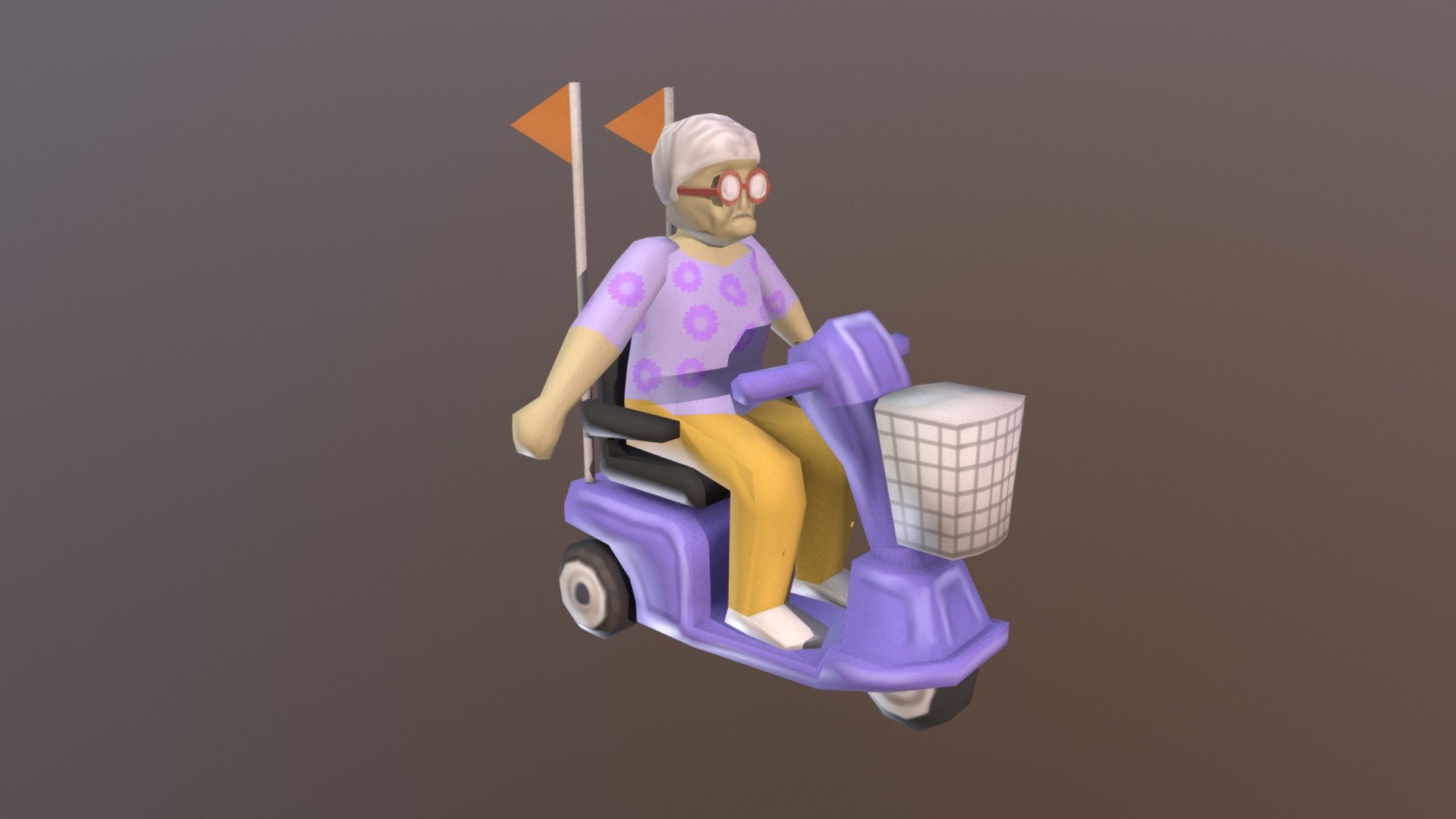 Grandma - 3D model by ThingCrafter (@plaagmug) [ca7ce35] - Sketchfab