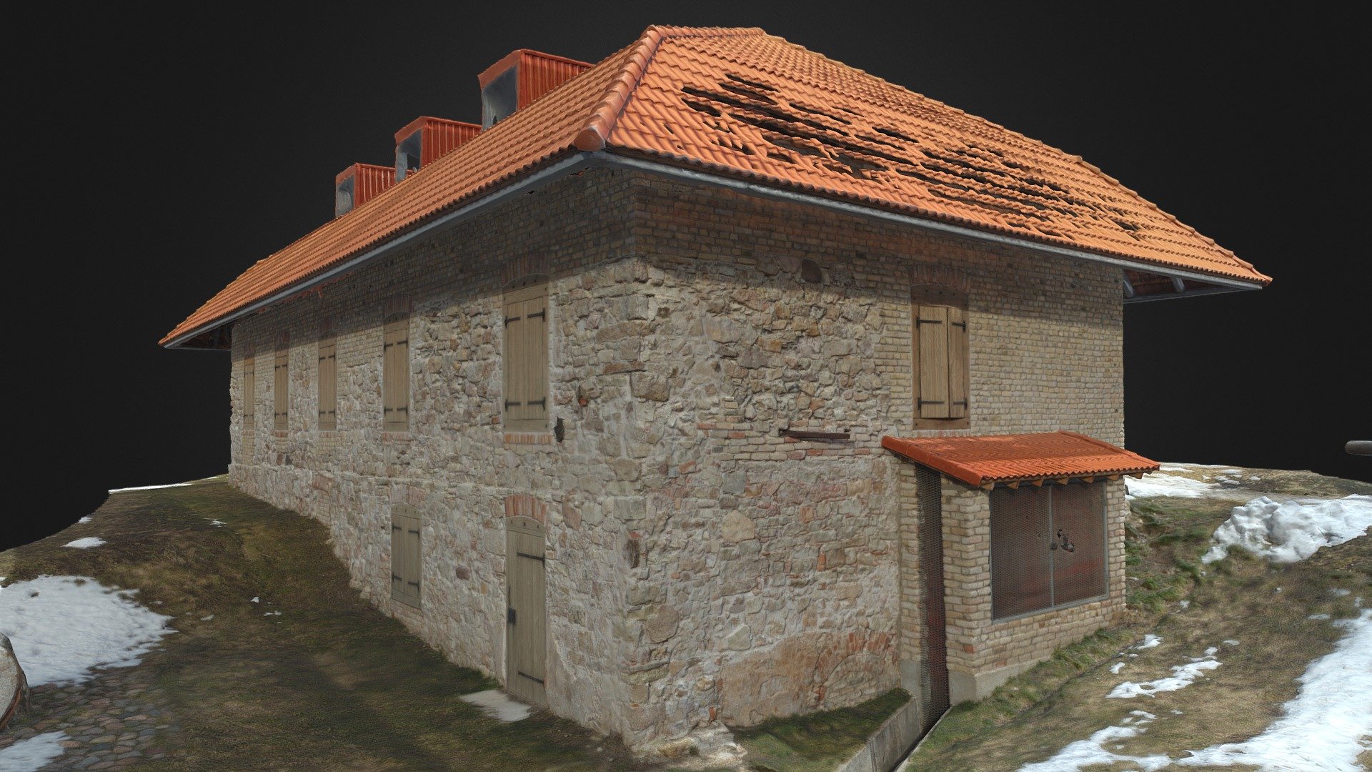 Renovated Mill - Buy Royalty Free 3D model by Abandoned Scans ...