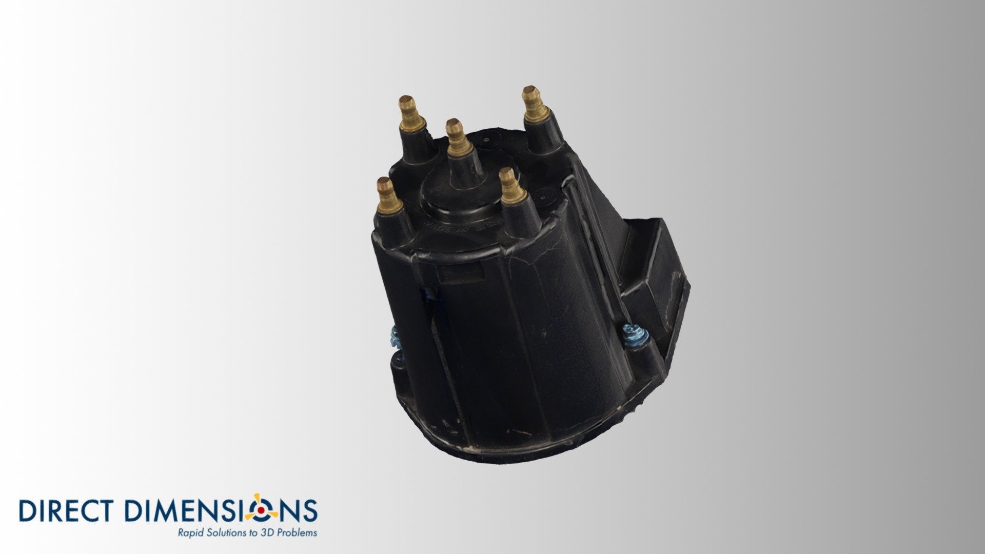 Distributor Cap - 3D model by Direct Dimensions (@dirdim) [ca80bf1 ...