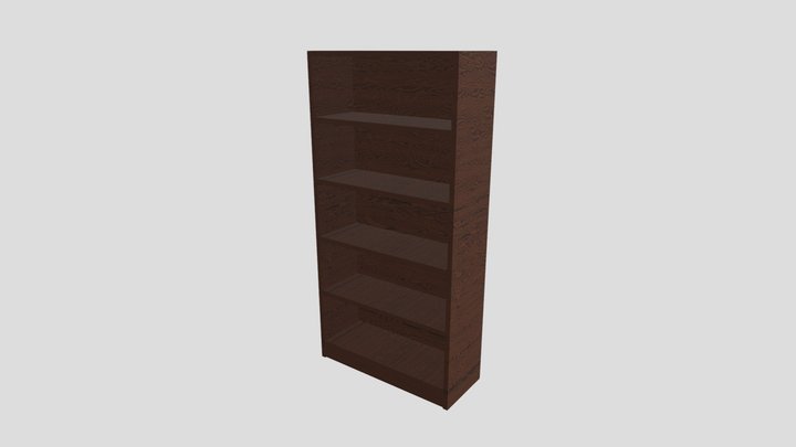 Bookshelf 3D models - Sketchfab