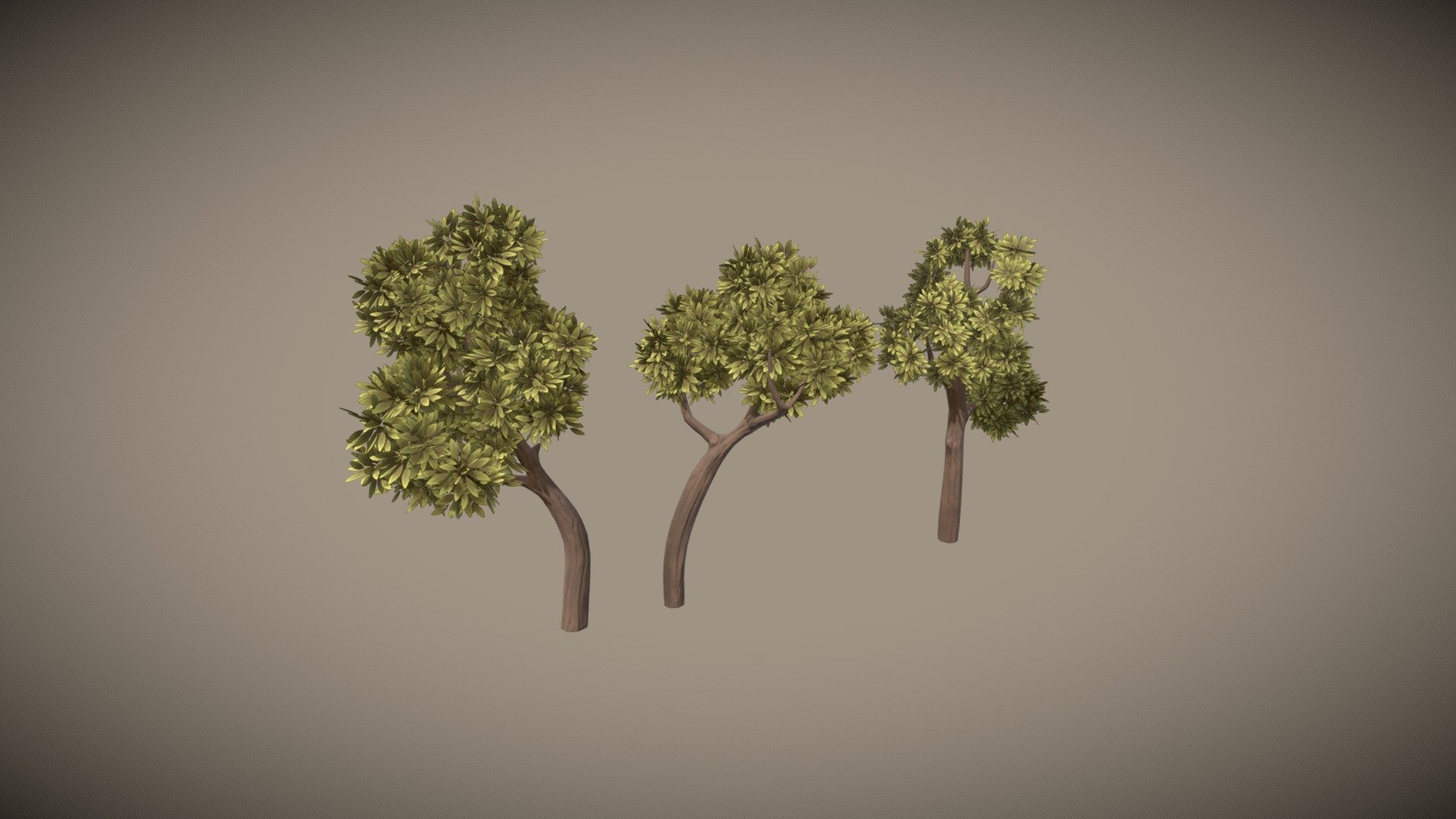 3D Trees - 3D model by MaddisonWelsh [ca833f5] - Sketchfab
