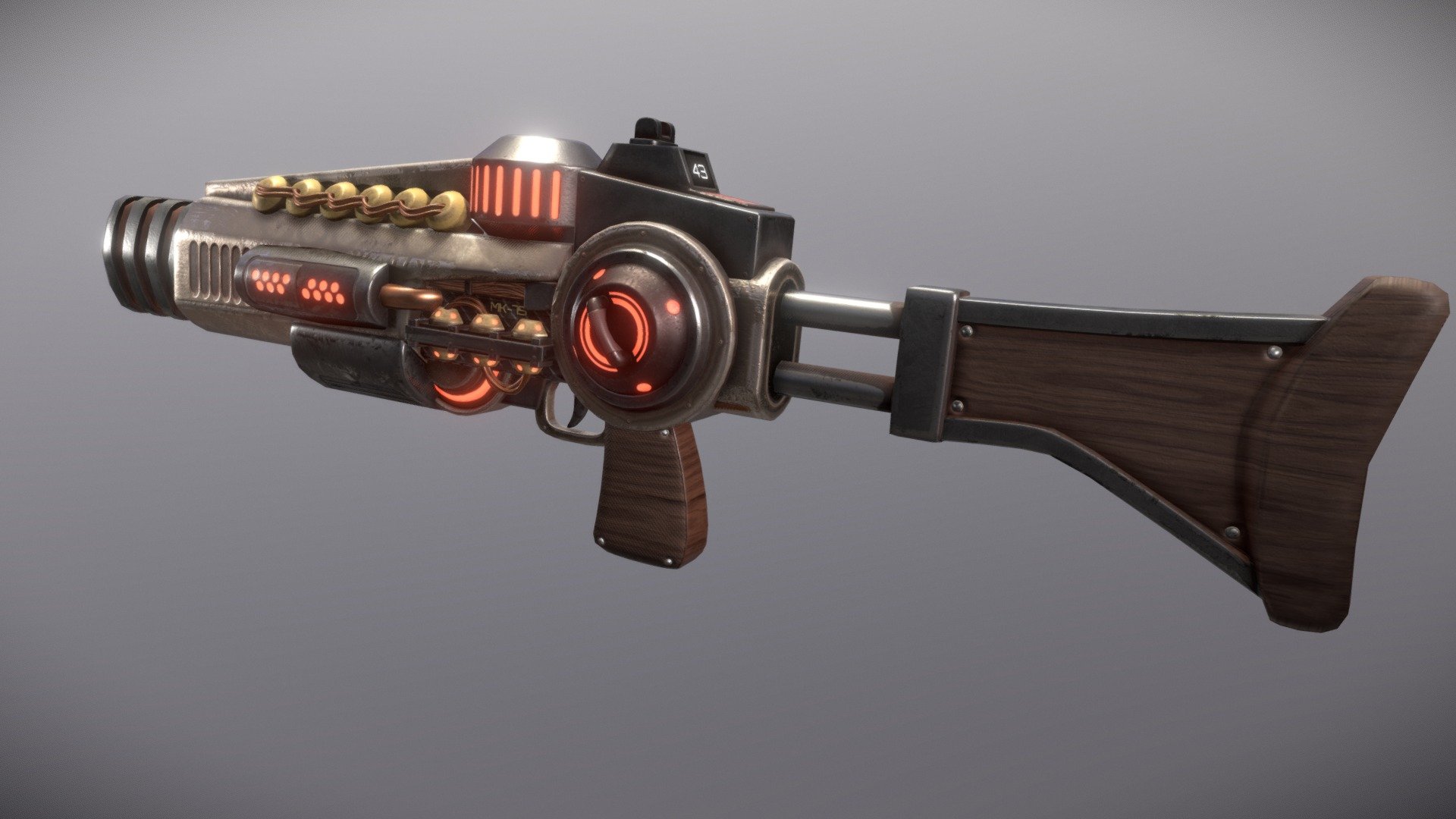 MK-75 Experimental Particle Accelerator - Download Free 3D model by ...