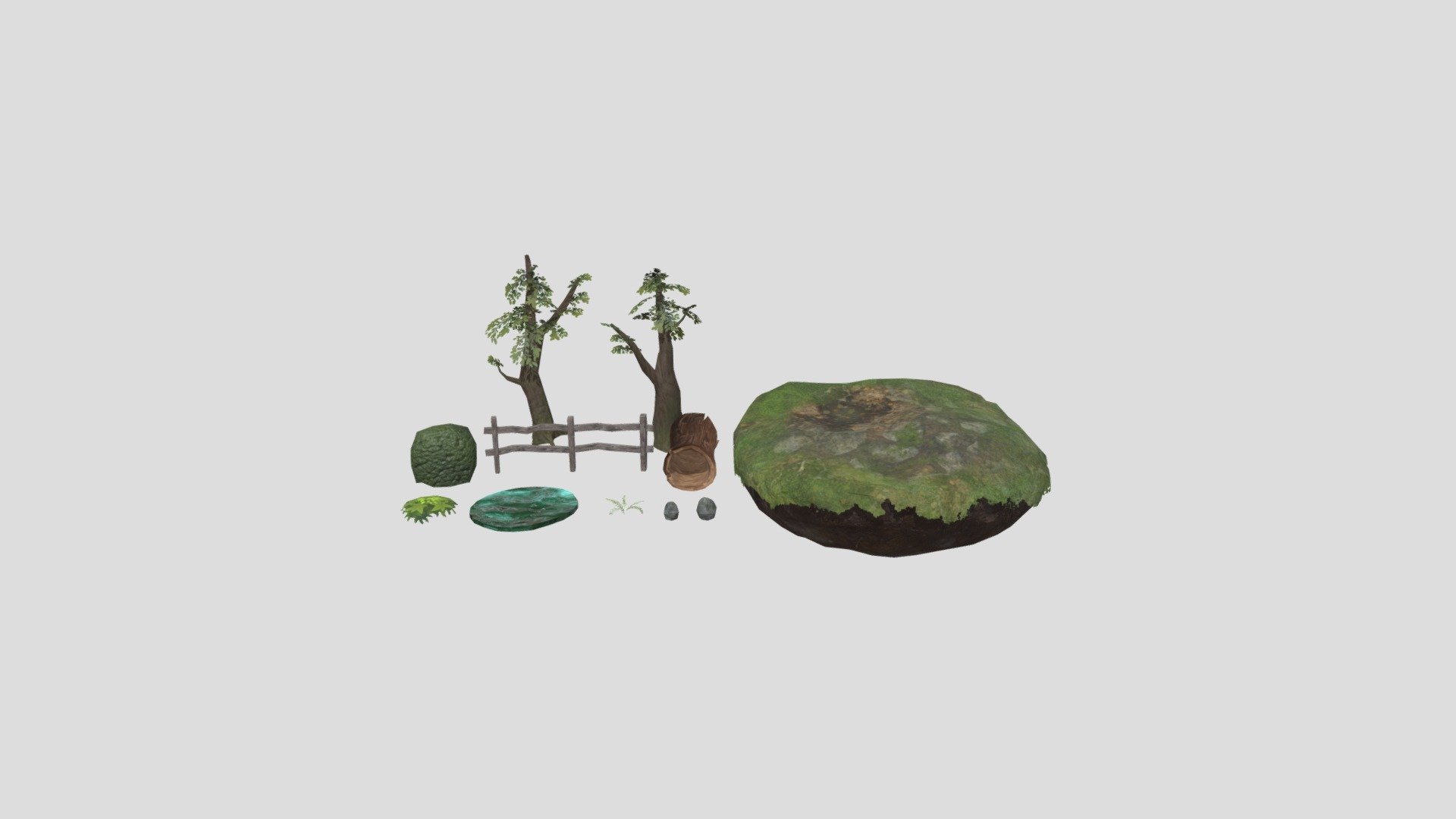Environment Assets - 3D model by theaborgen [ca8473e] - Sketchfab