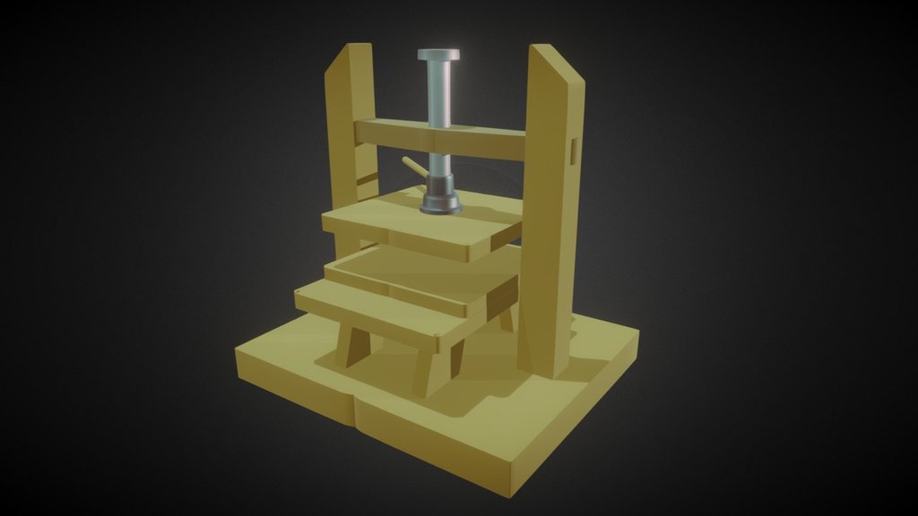 Press - 3D model by pierre.paslier [ca84a96] - Sketchfab