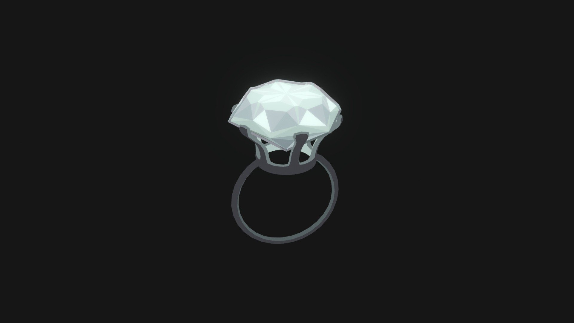 Mega Diamond Ring - 3D model by Yijia Chen (@whateverchen) [ca85e0e ...