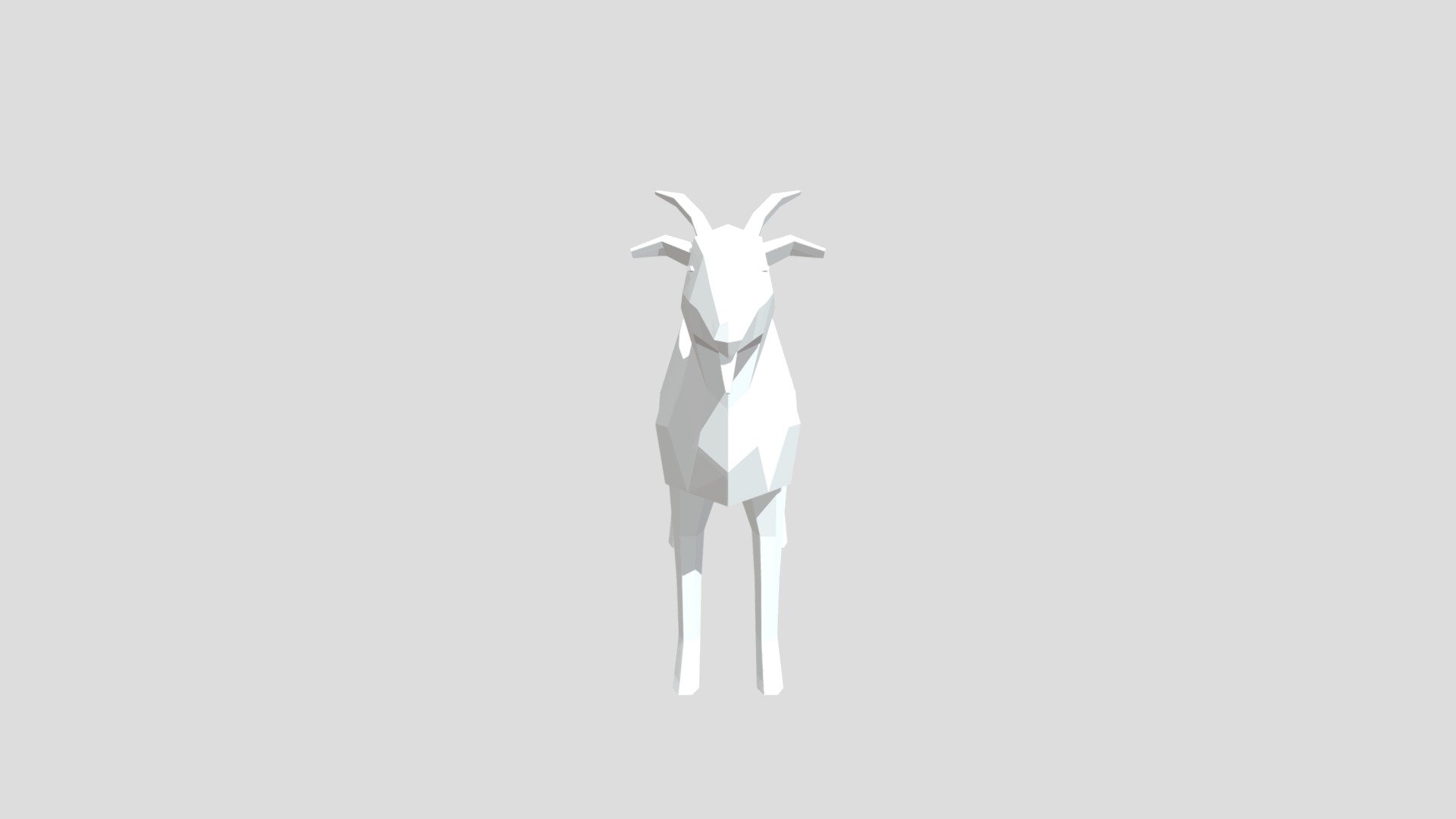 Goat - Download Free 3D model by neutralize [ca85e1f] - Sketchfab