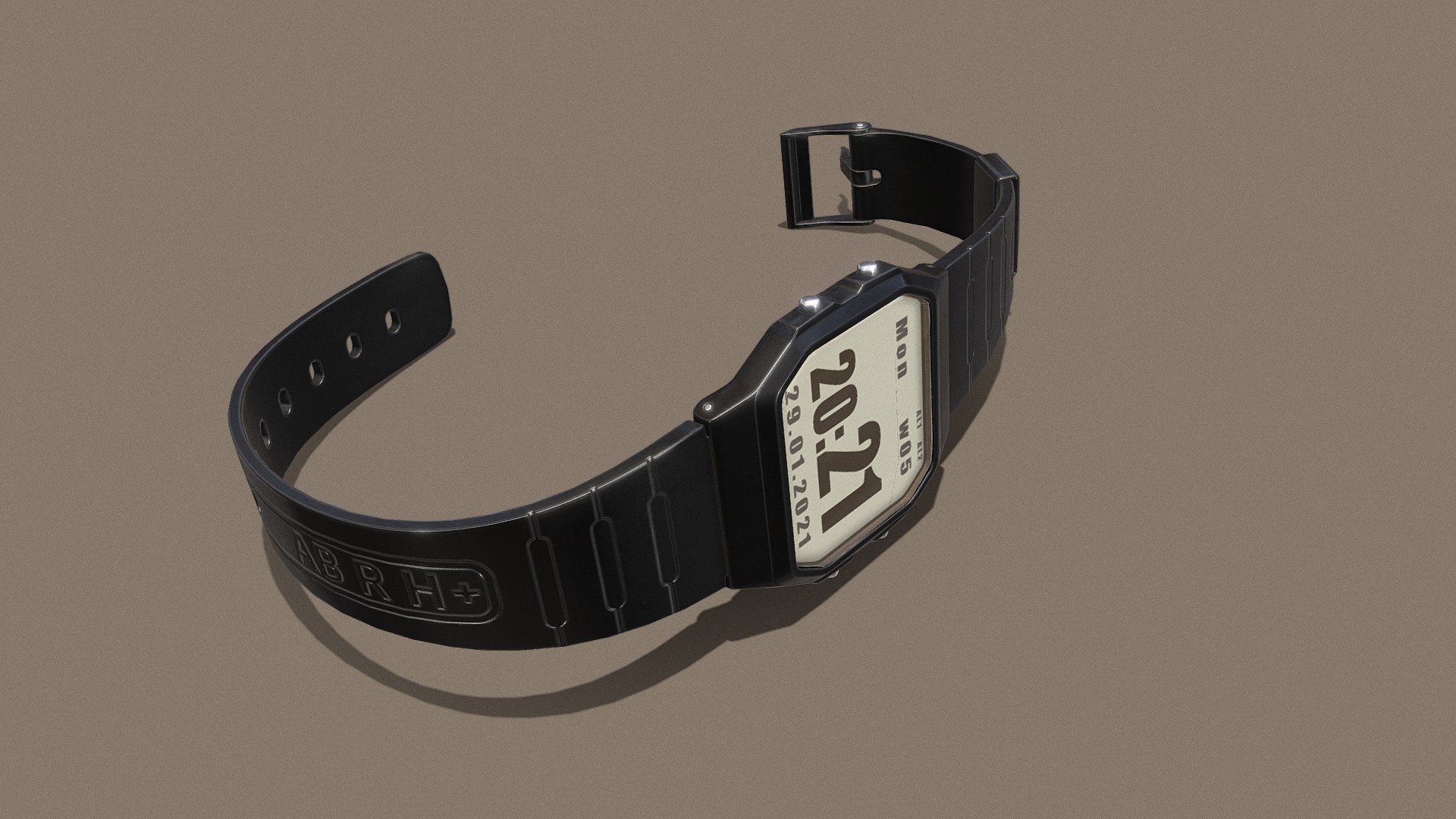 Survival watch - Download Free 3D model by Halil Kantarci ...
