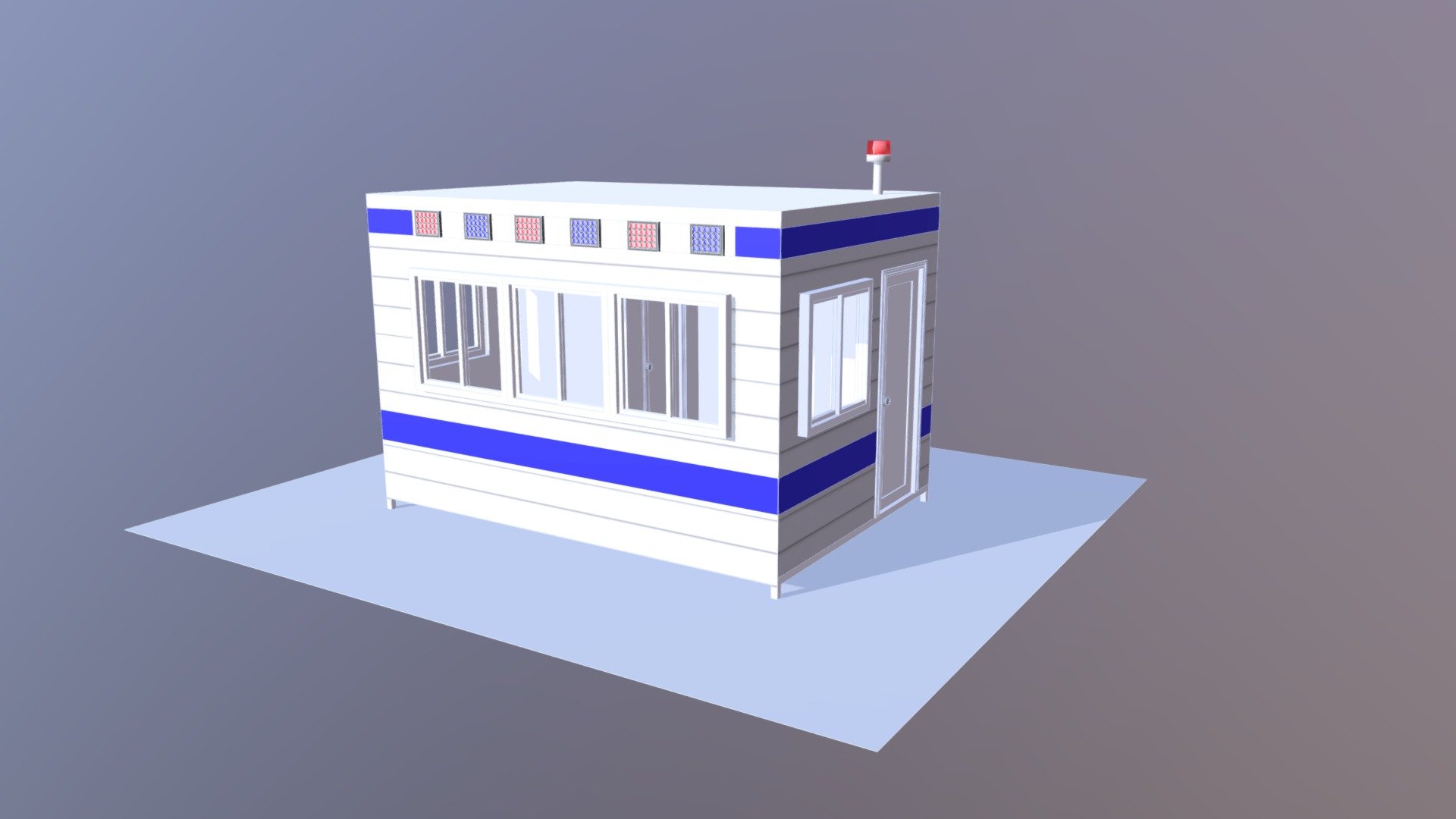 Funclex - Police post - 3D model by funclex [ca873db] - Sketchfab