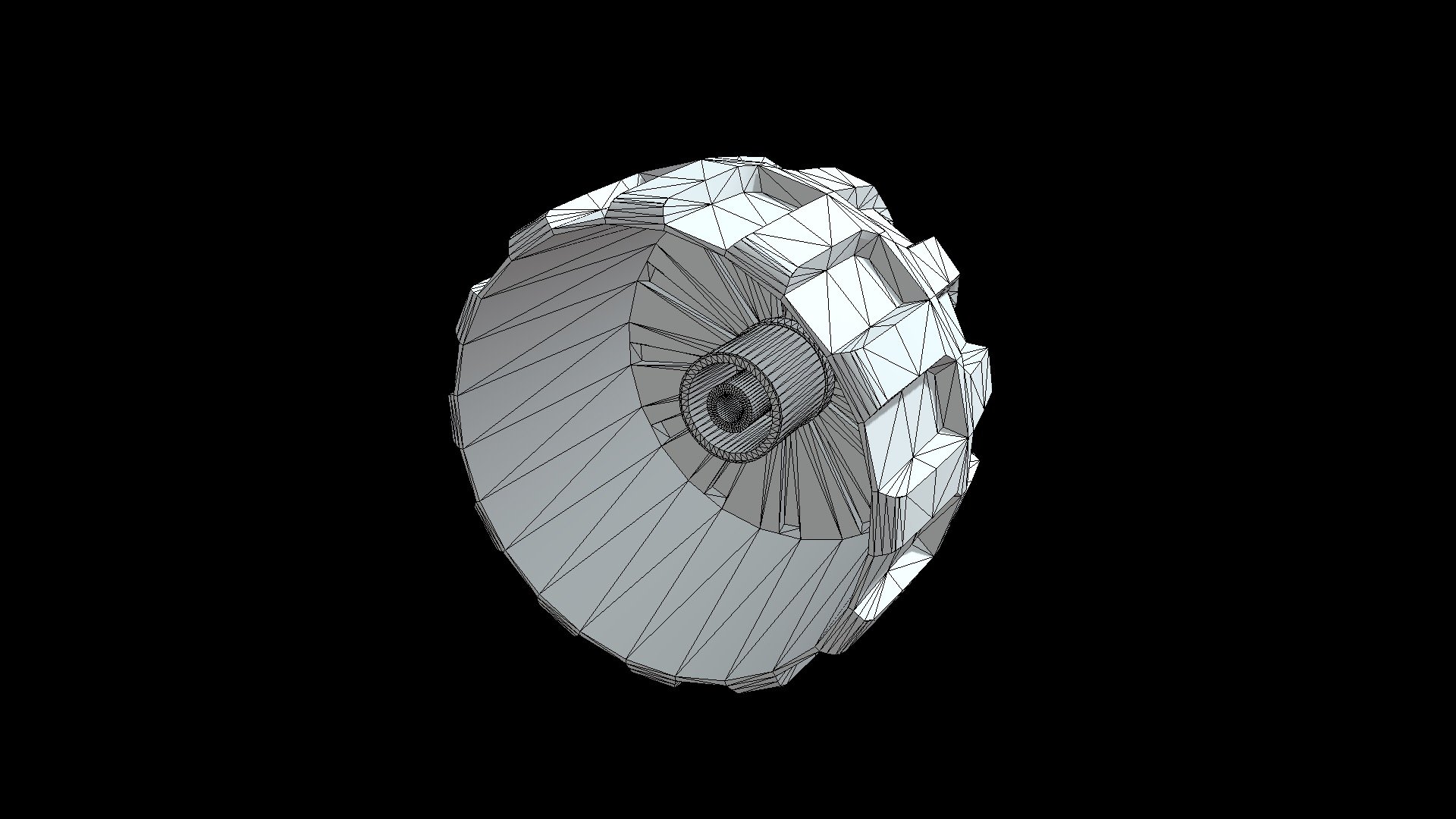Wheel Hard Plastic Giant (71mm D. x 47mm) - Download Free 3D model by ...