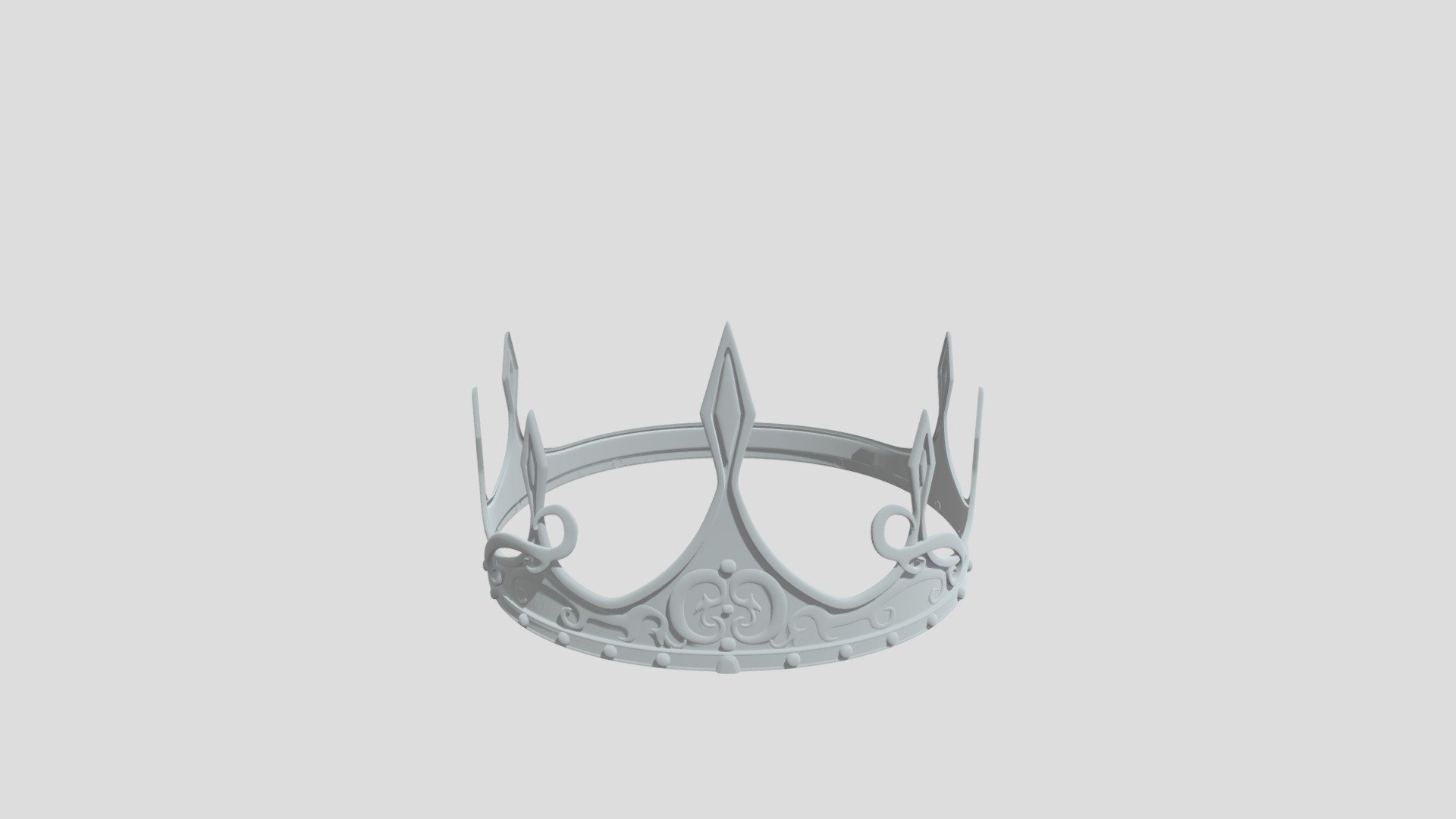 Crown - Download Free 3D model by AlexWAFH [ca8b004] - Sketchfab