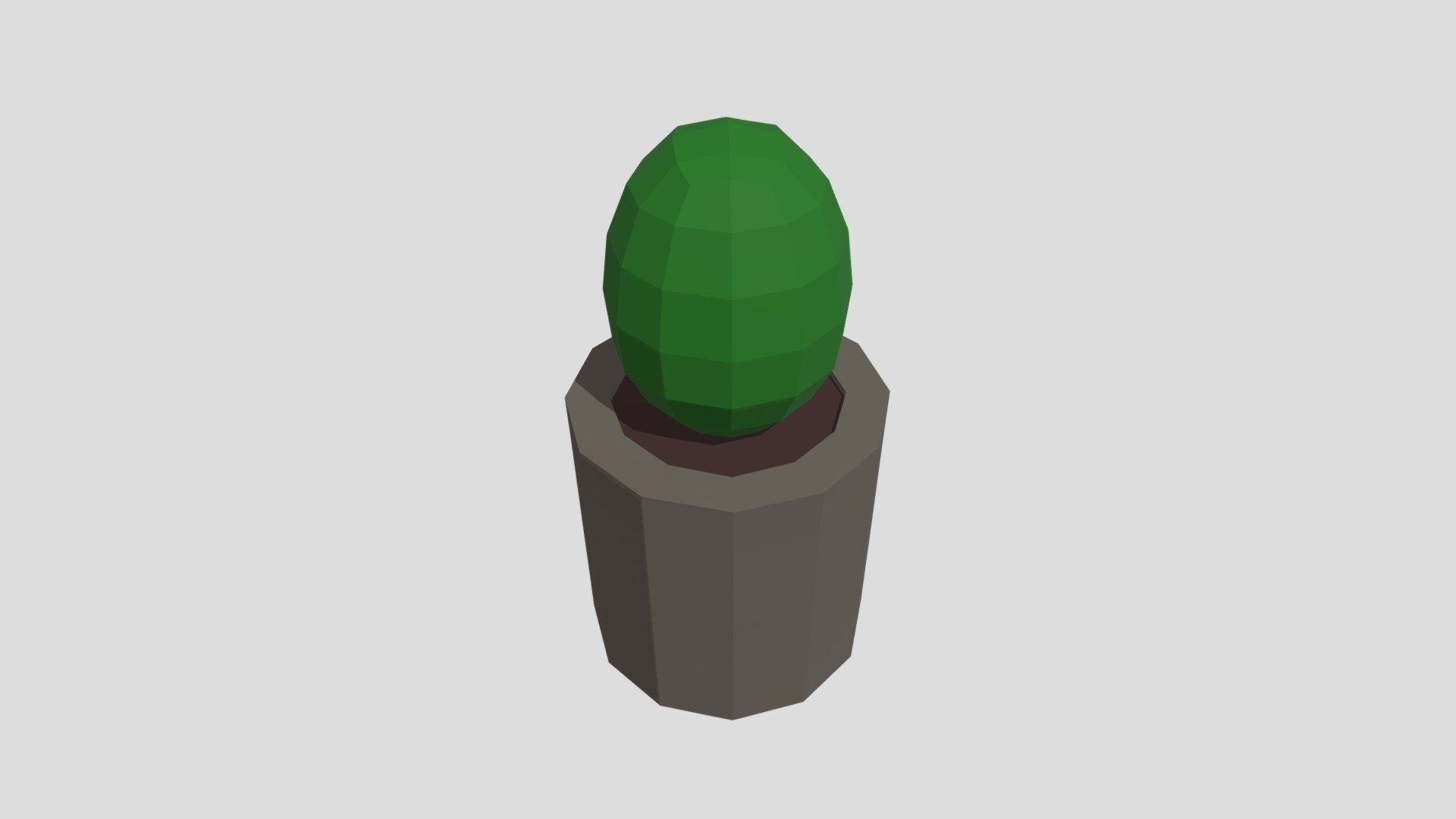 Small cactus low poly - 3D model by lunamancer [ca8b243] - Sketchfab