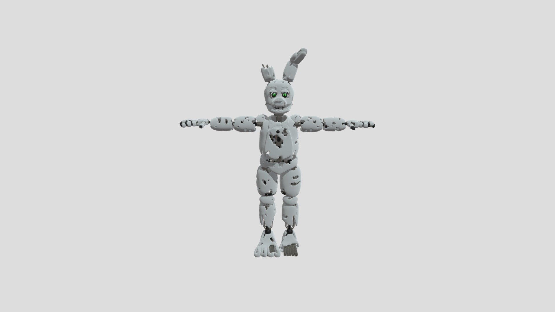 Withered Springbonnie - Download Free 3D model by am200843 [ca8b56a ...