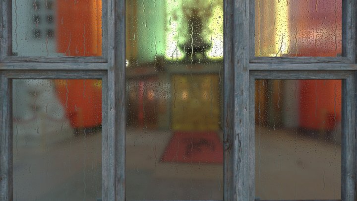 Raindrops 3D models - Sketchfab