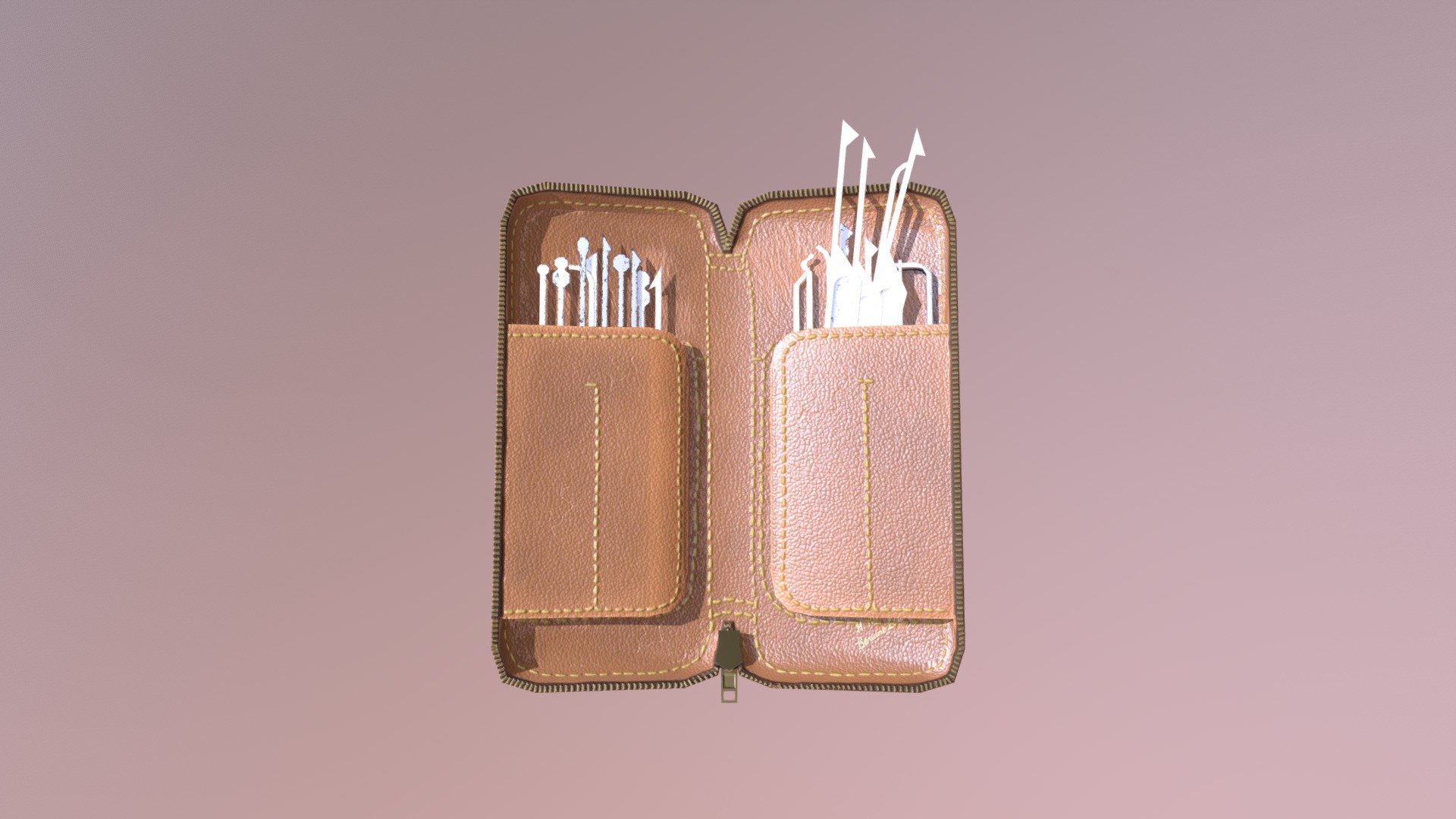 Lock Picks - 3D model by benalcala [ca8cea8] - Sketchfab