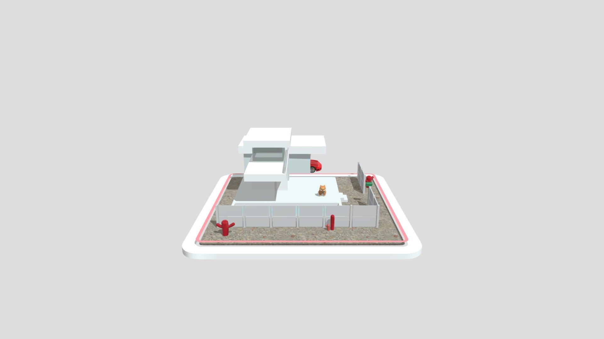 Isometric House - Download Free 3D model by nicolas.gelmini99 [ca90180 ...