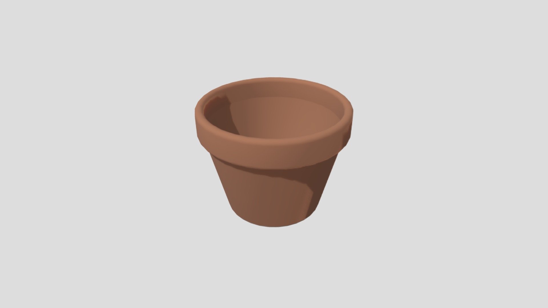 [Low-Poly] Clay Pot - Download Free 3D model by KKarlie [ca90a4a ...