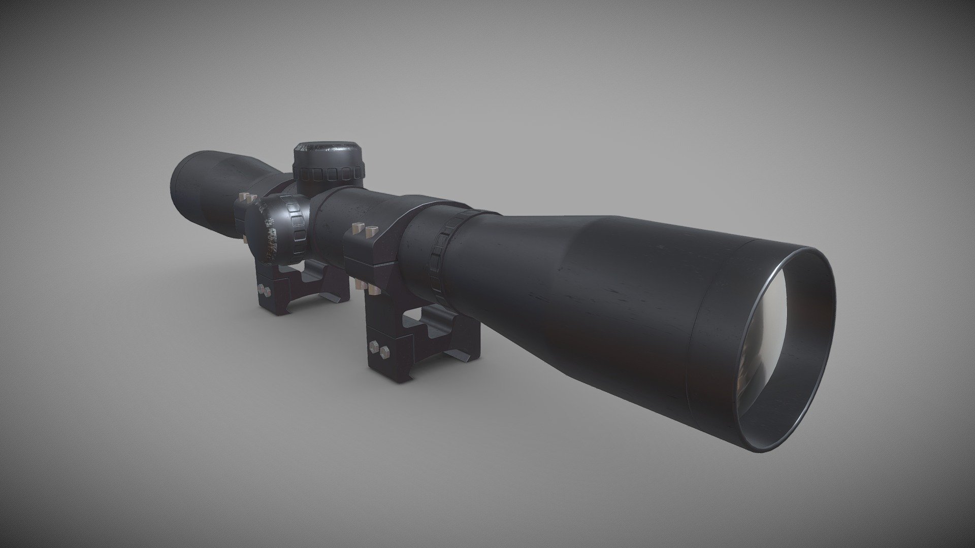 Sniper Scope - 3D model by Hao (@yeezihao) [ca91415] - Sketchfab