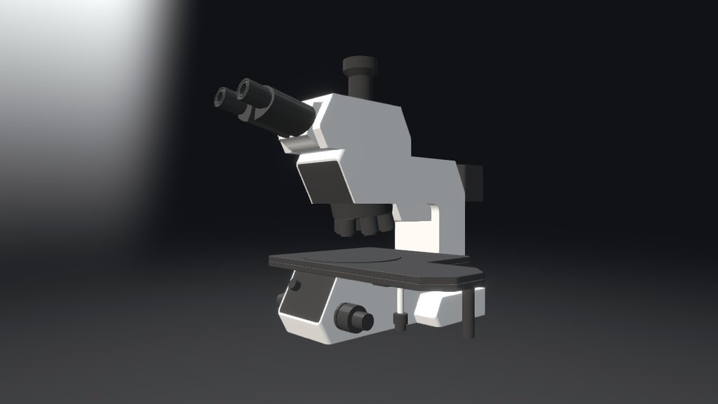 Mikroskop - 3D model by VIRTIGO [ca92eea] - Sketchfab