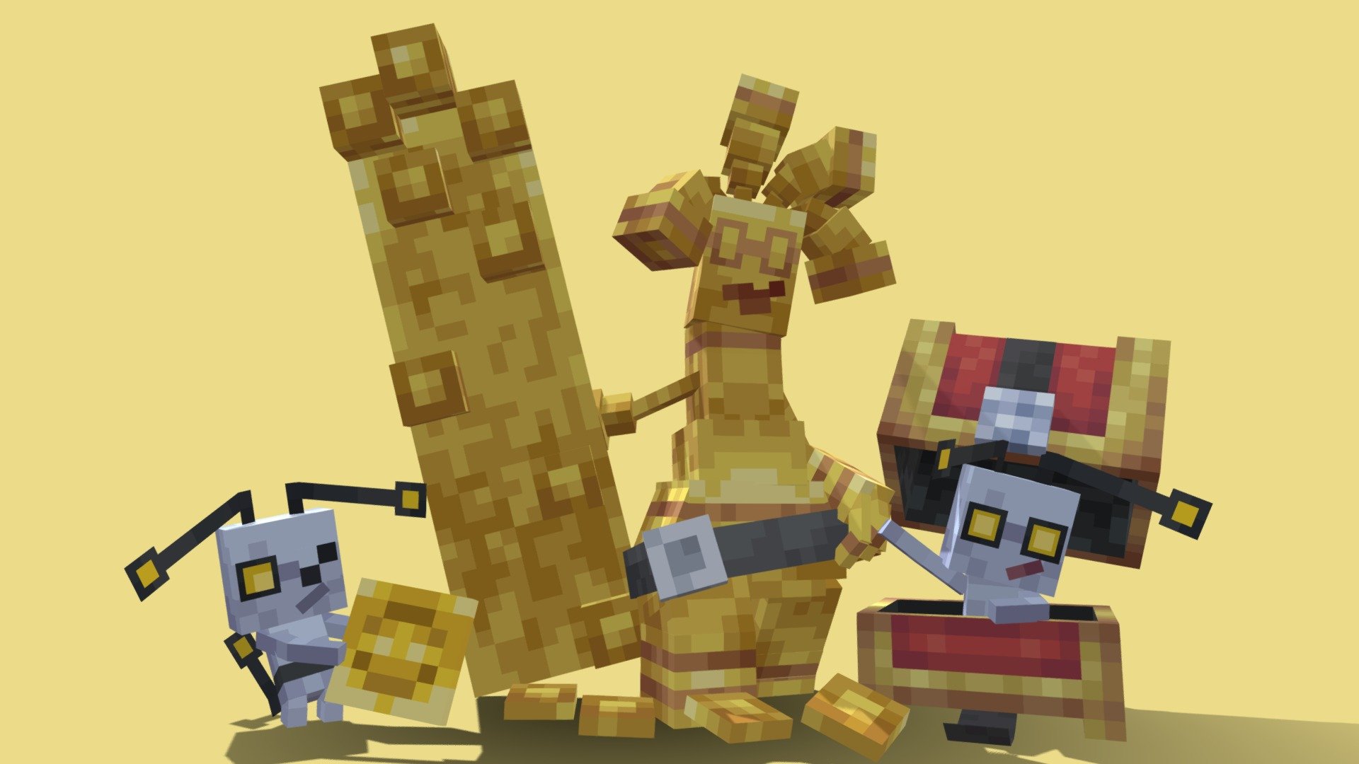 Gimmighoul Line (Cobblemon) - 3D model by heaveninvoid_ [ca952ce ...