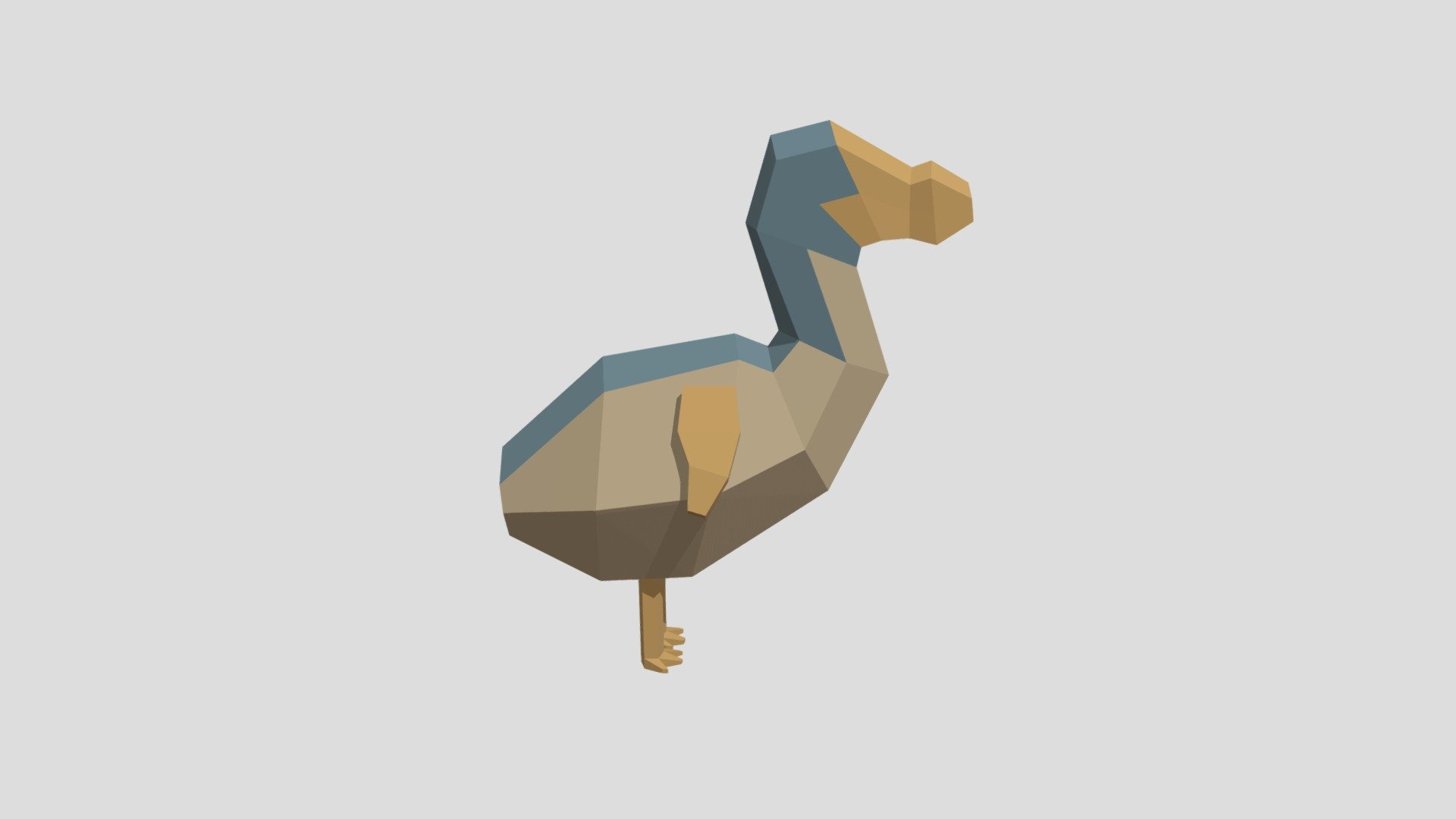 Low Poly Dodo - Download Free 3D model by Gazi_Sepetci [ca956f5 ...