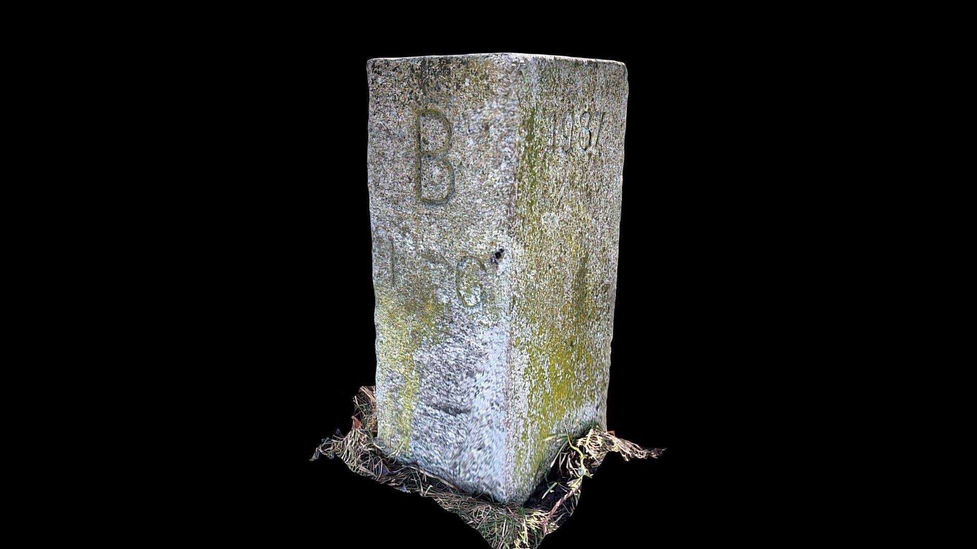 Borne B(Bern) I(Ins) G(Gampelen) - F (Fribourg) - Download Free 3D ...