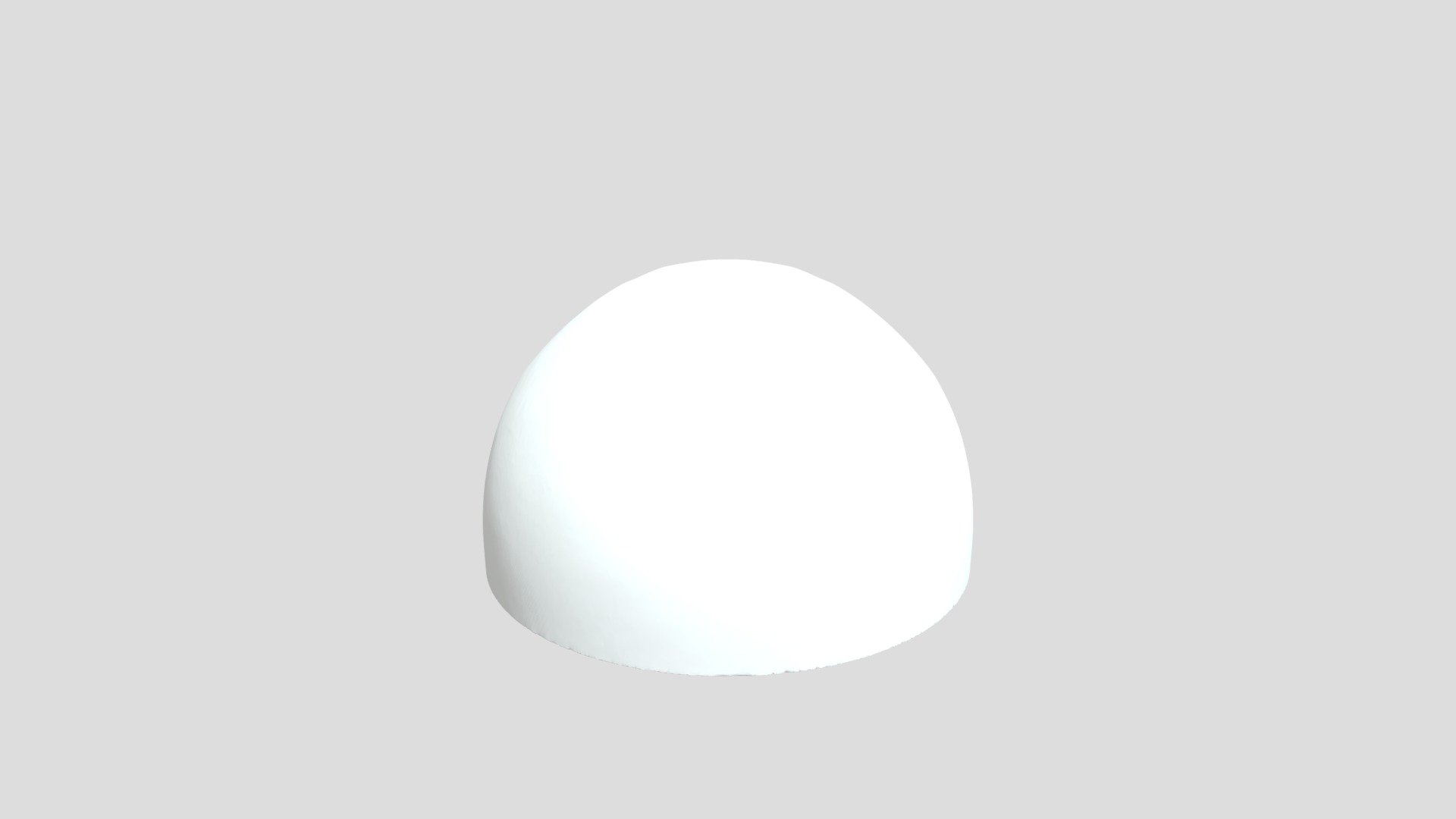 Concrete Hemisphere - Download Free 3D model by ufajohn49 [ca97c17 ...
