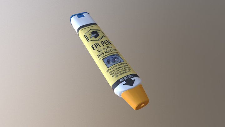 Epipen 3D models - Sketchfab