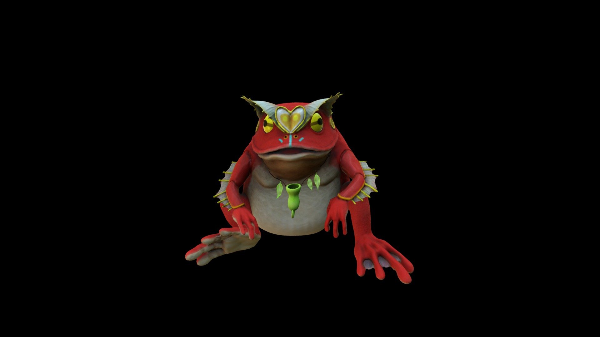 Toad - 3D model by Follygon [ca9ae1a] - Sketchfab