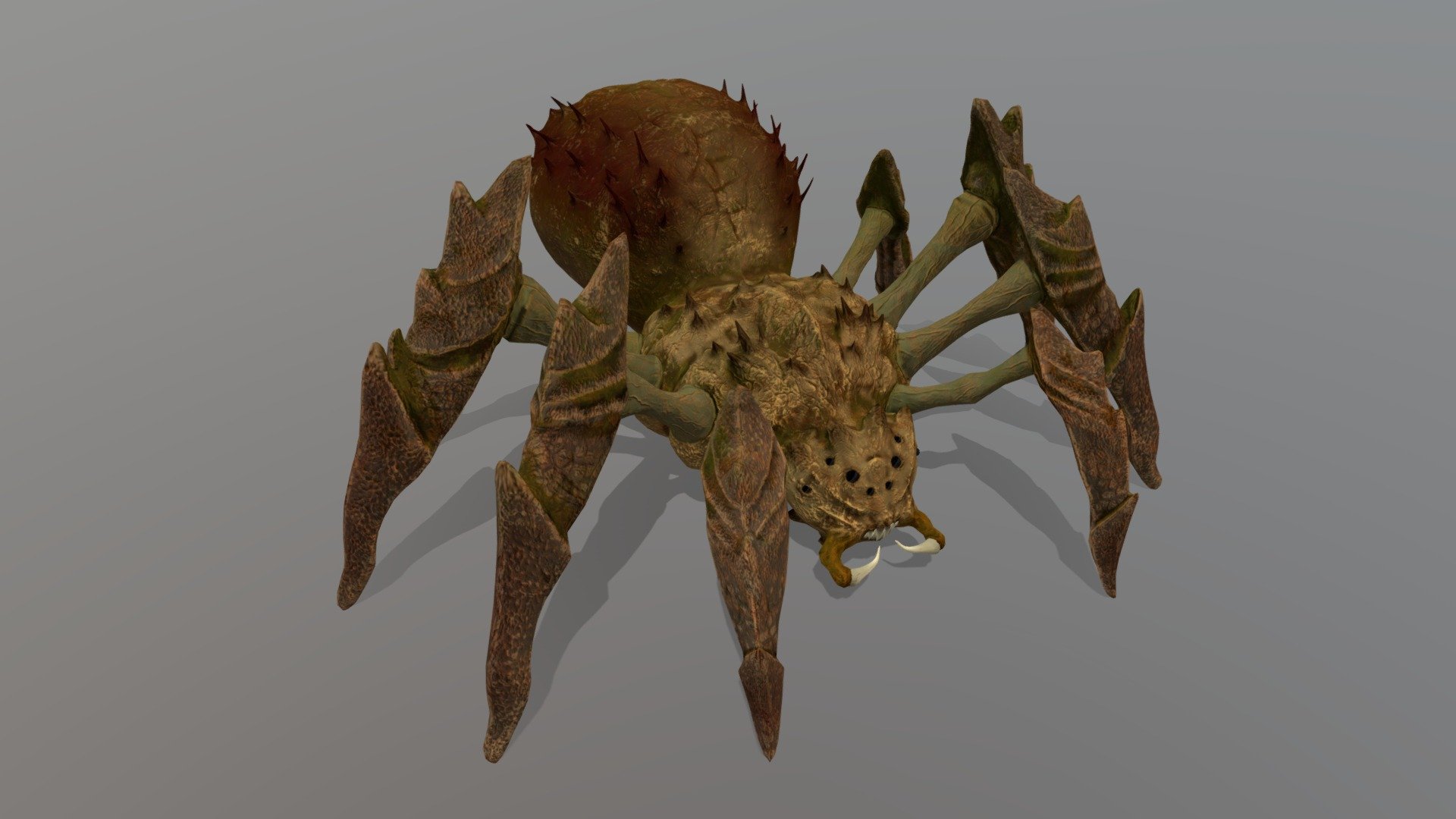 Spider Monster - 3D model by Vincent (@V-S-F) [ca9b6cb] - Sketchfab