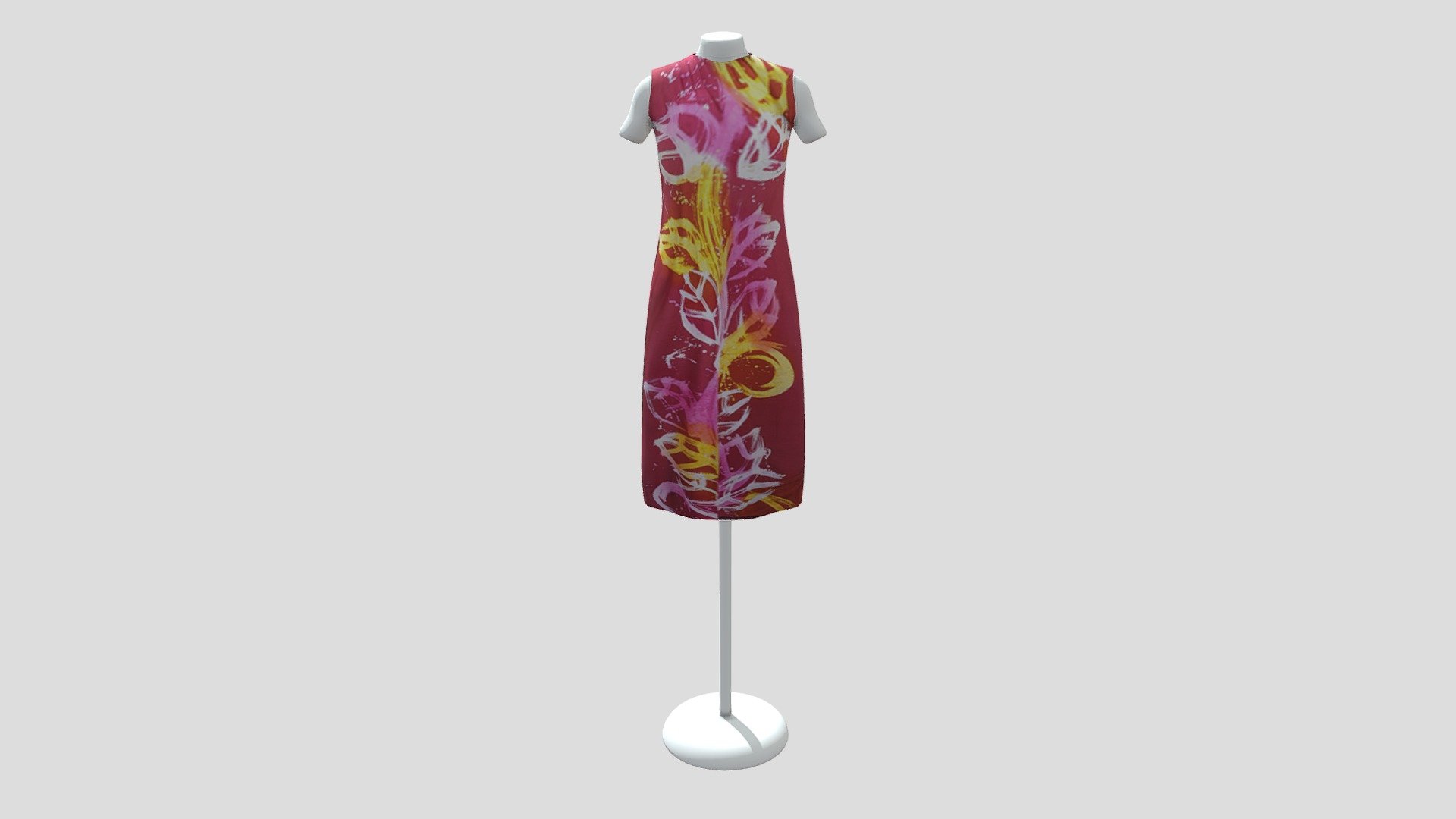 Sleeveless Batik Viral (EMP(JHR) 2E) - Download Free 3D model by ...