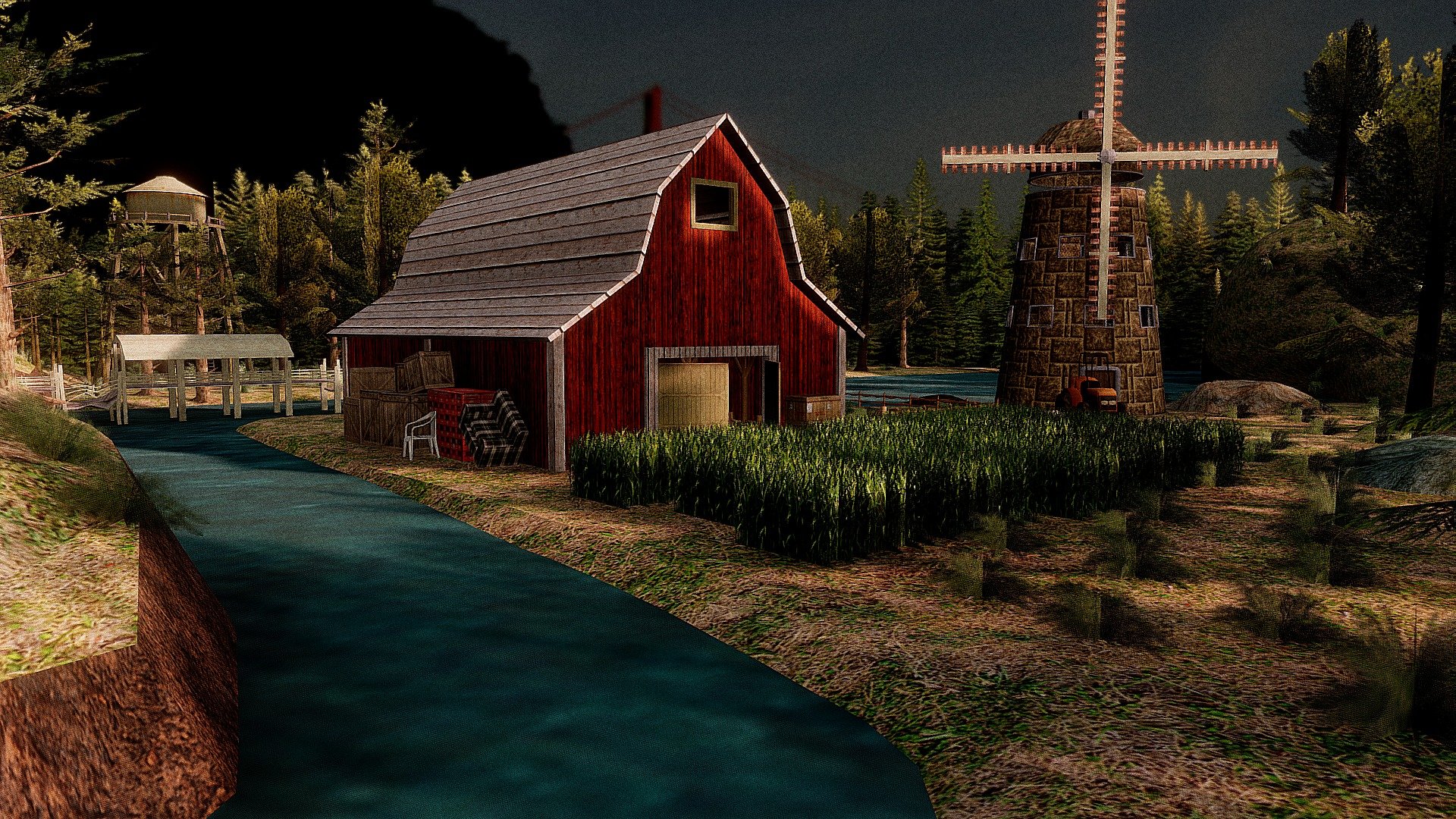 Abandoned Farm | PSX Environment - Download Free 3D model by McPato ...