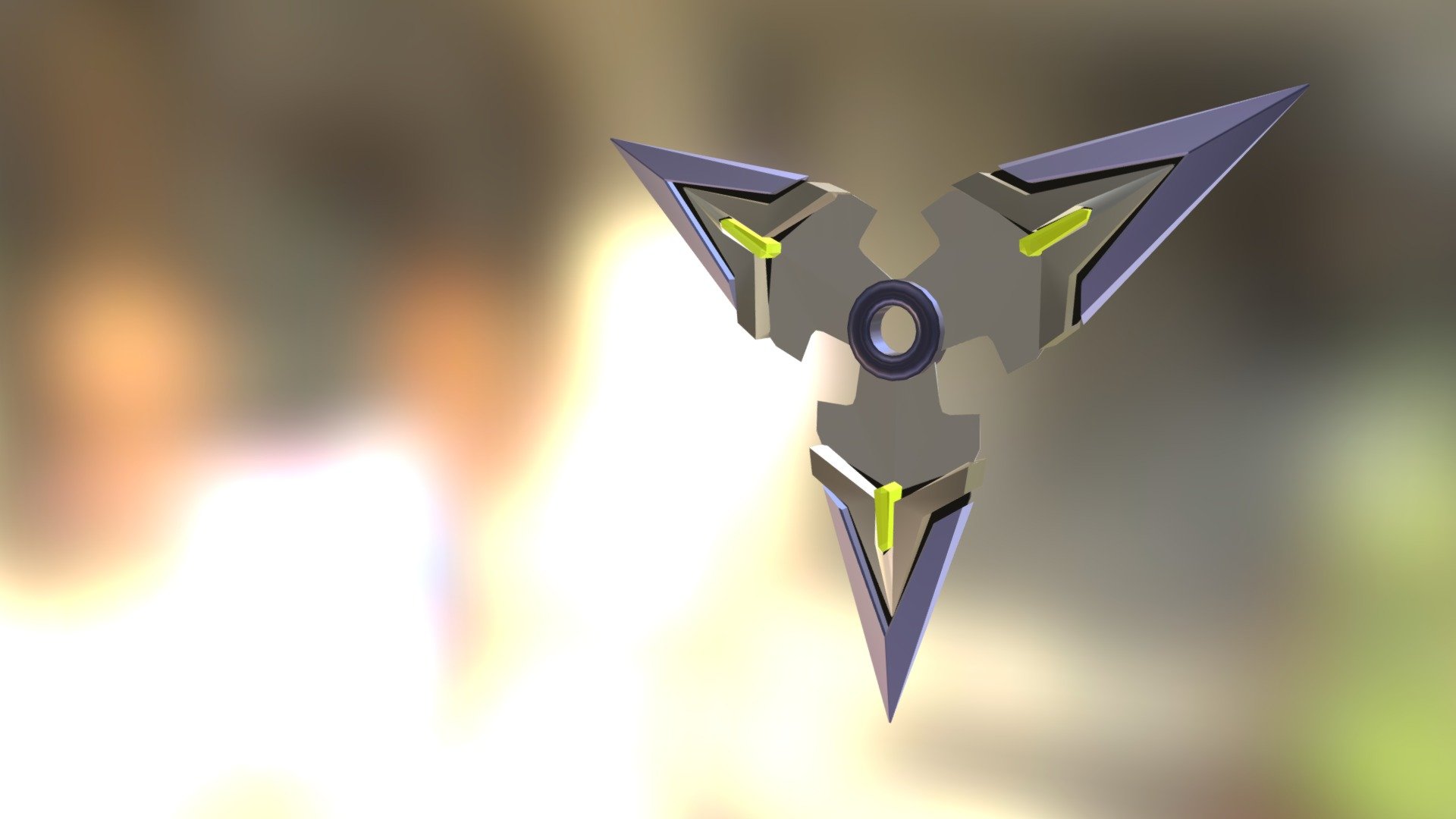 Shuriken Genji - 3D model by yurifidalgo (@yurifidalgob) [ca9dd07 ...
