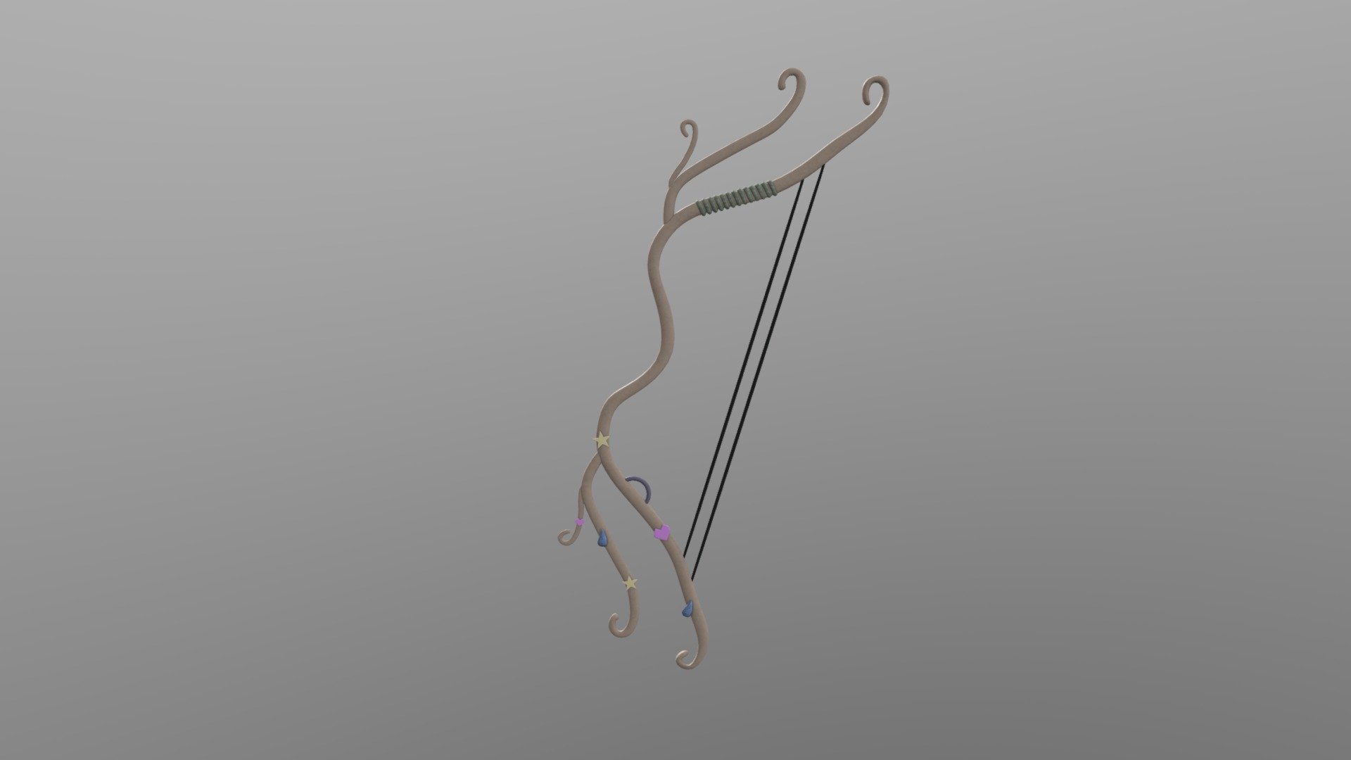 bow - 3D model by shania (@shaniap) [ca9f88b] - Sketchfab