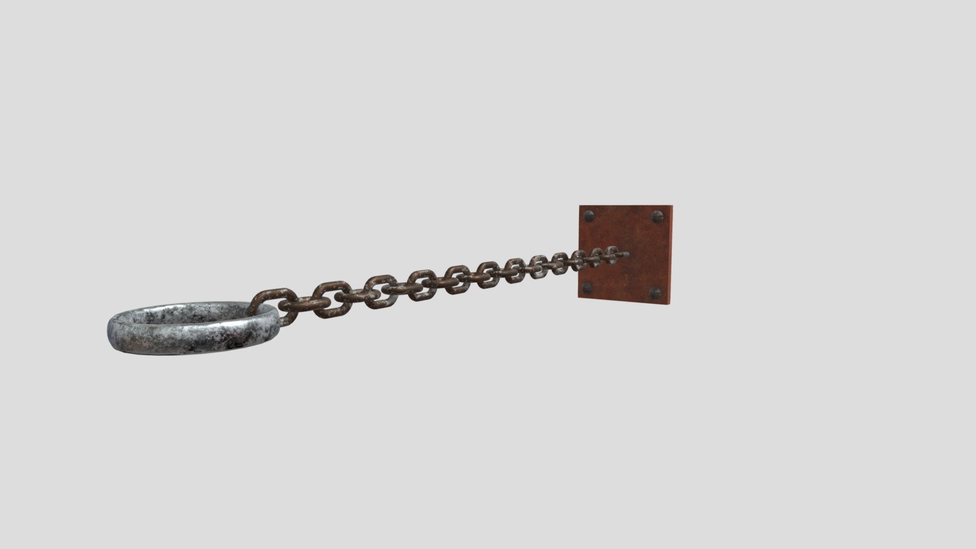 Prisoner chain/Corrente de prisioneiro - Download Free 3D model by ...
