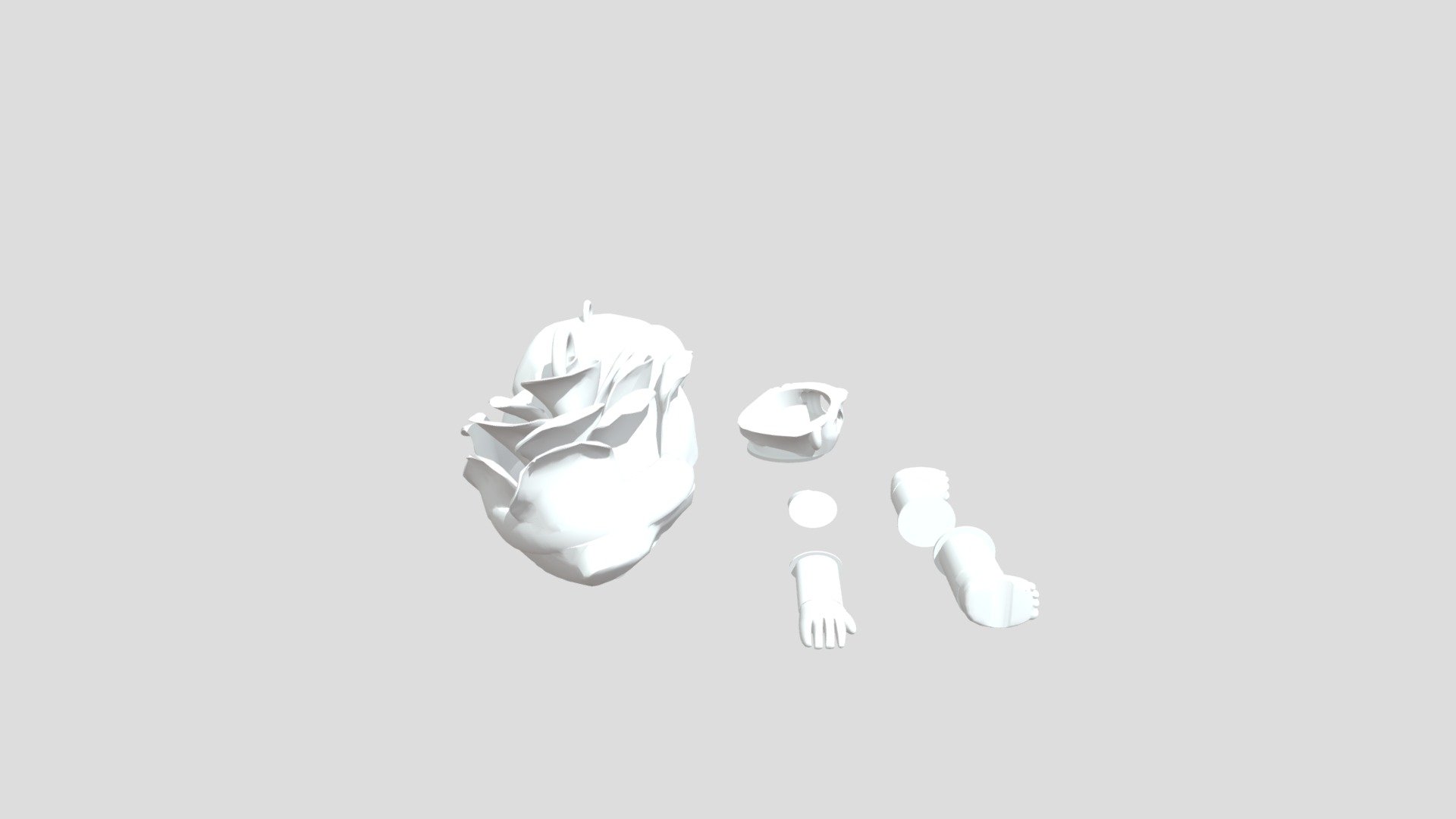 Dimoo Soft Belly Keychain Size 16cm 6.3 Inches - Download Free 3D model ...
