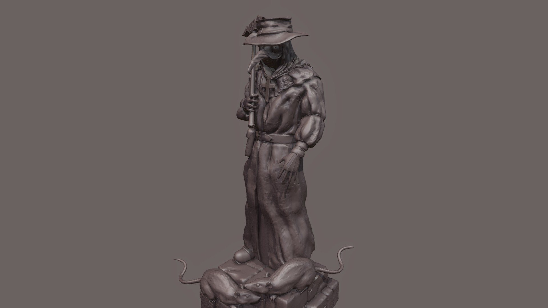 Pest Doctor - Download Free 3D model by merces [caa09f6] - Sketchfab
