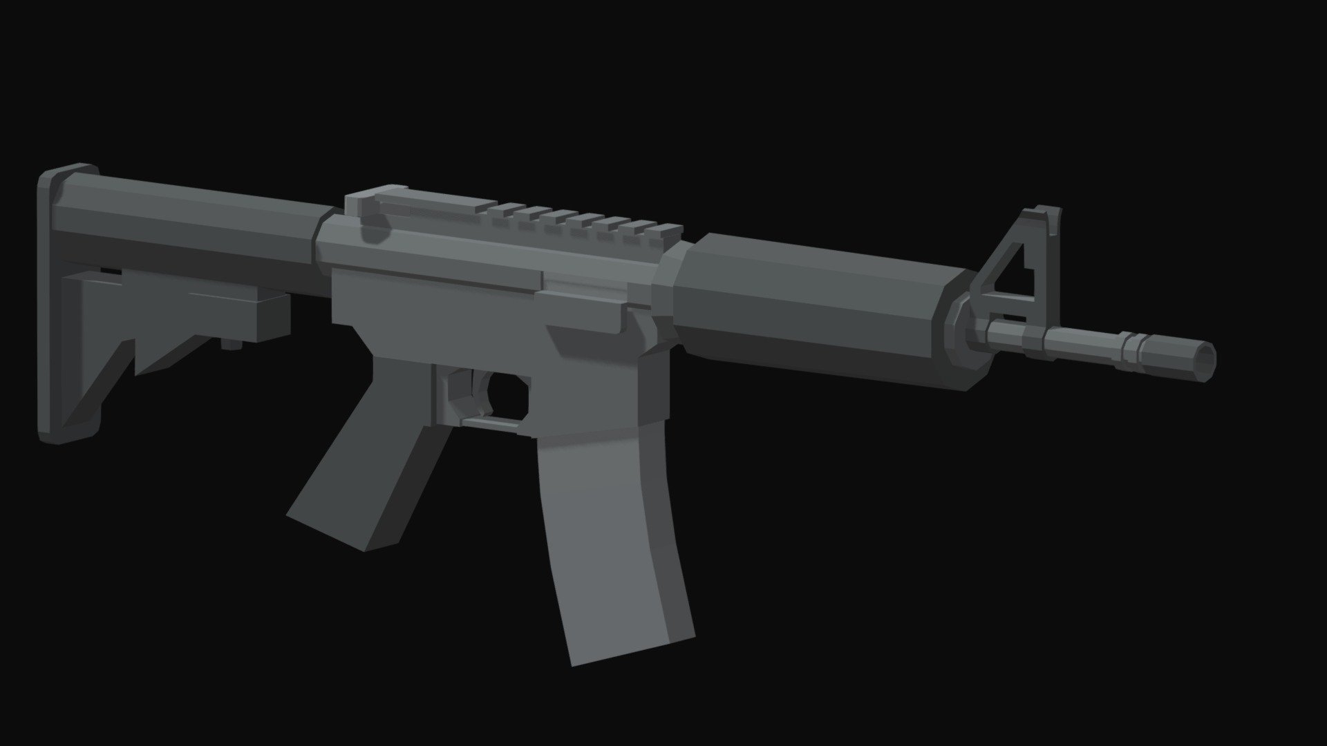 M4 Carbine - Download Free 3D model by Firewarden3D (@Firewarden ...