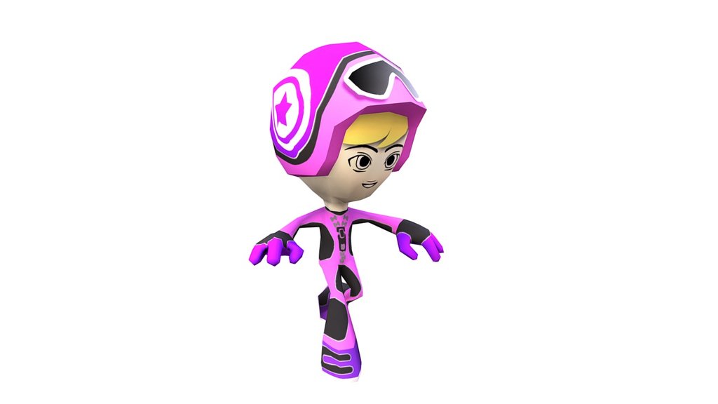 Flip Rider Character - 3D model by LowlyPoly [caa38e0] - Sketchfab