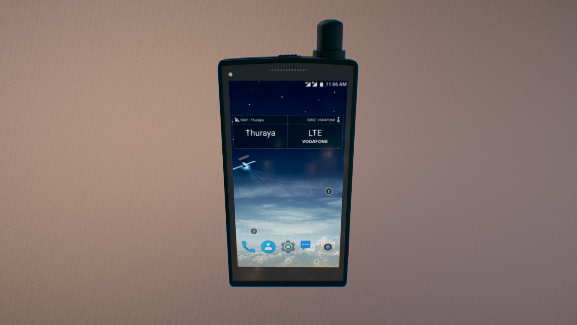 space phone 3 - 3D model by zain.k [caa4917] - Sketchfab