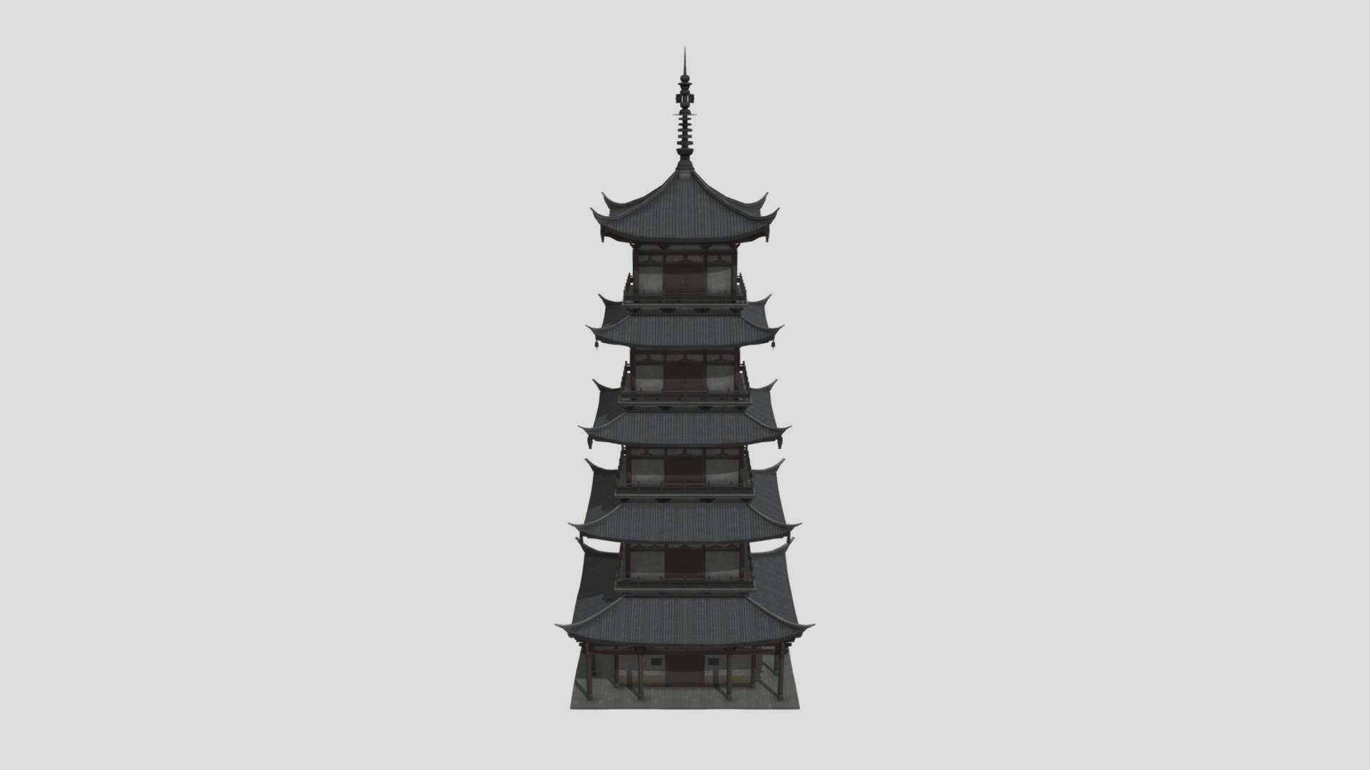 Chinese storehouse - Download Free 3D model by LSDWaterPipe ...