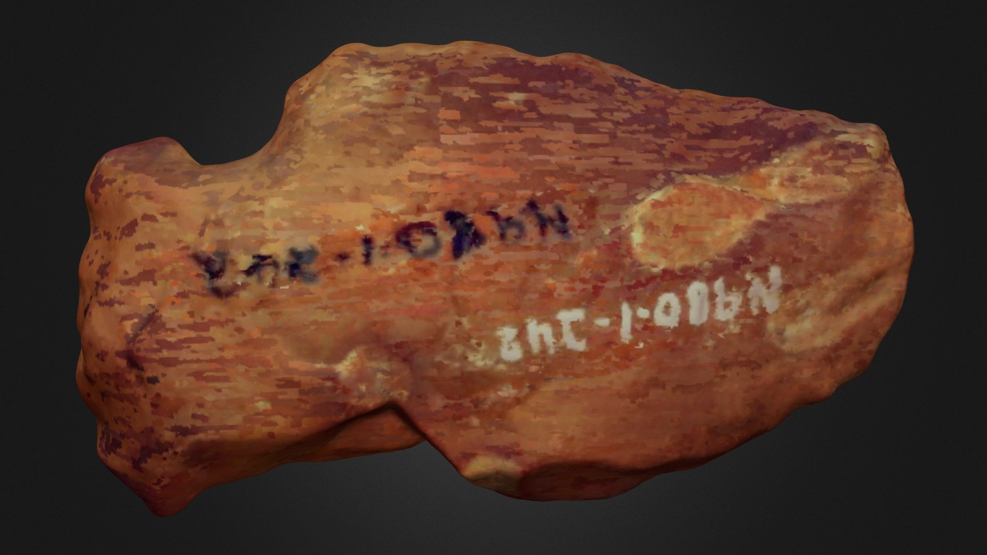 CORNER NOTCHED POINT - 3D model by Lakehead Anthropology ...